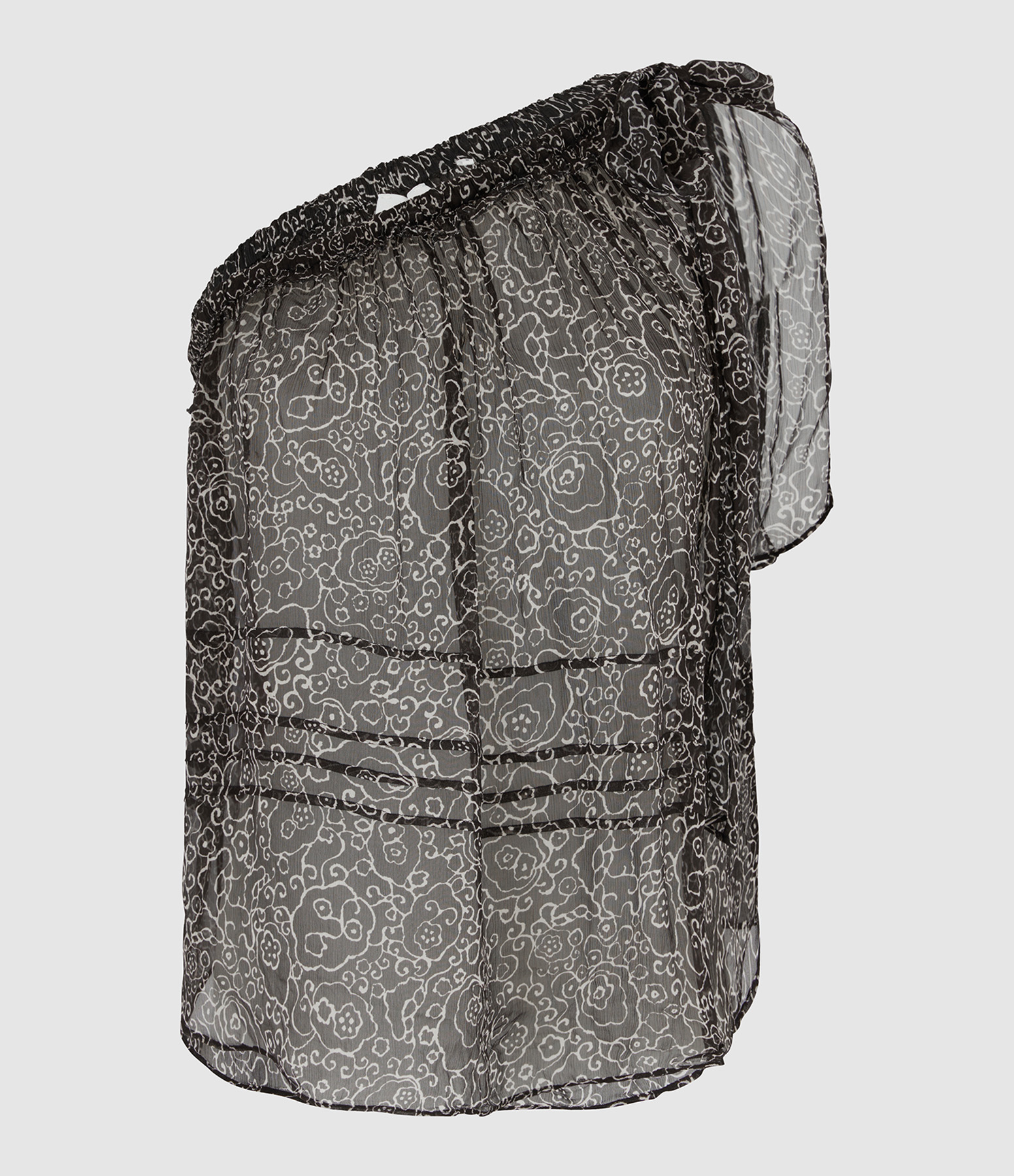 MARANT Ã‰TOILE - Top Loeva Black/Ecru