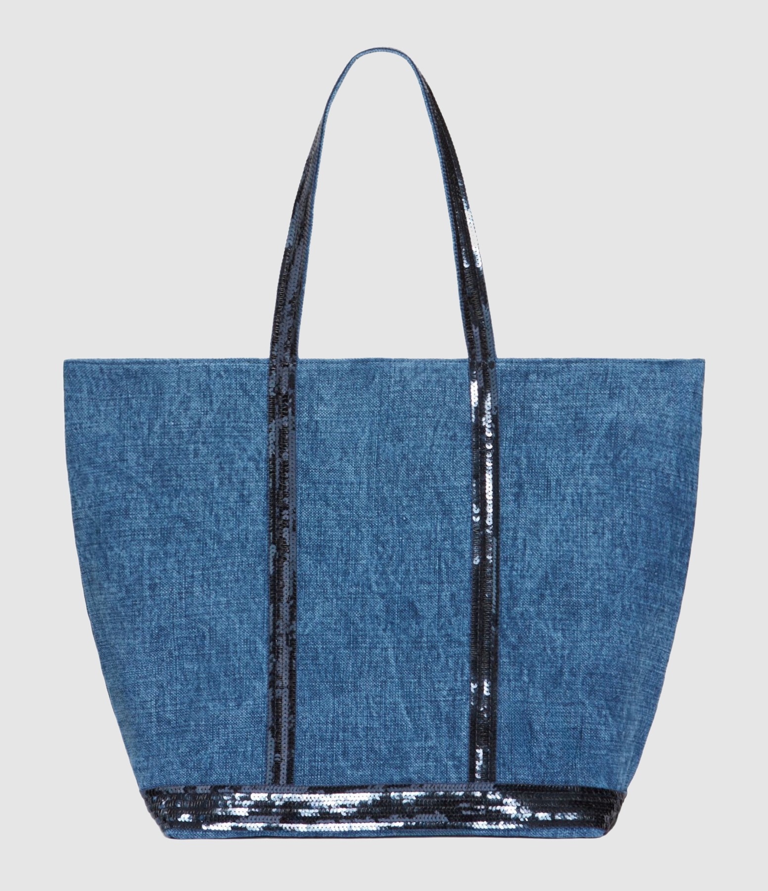 Tote Vanessa Bruno Sac Toile VANESSA BRUNO Cabas M Coton Anthracite