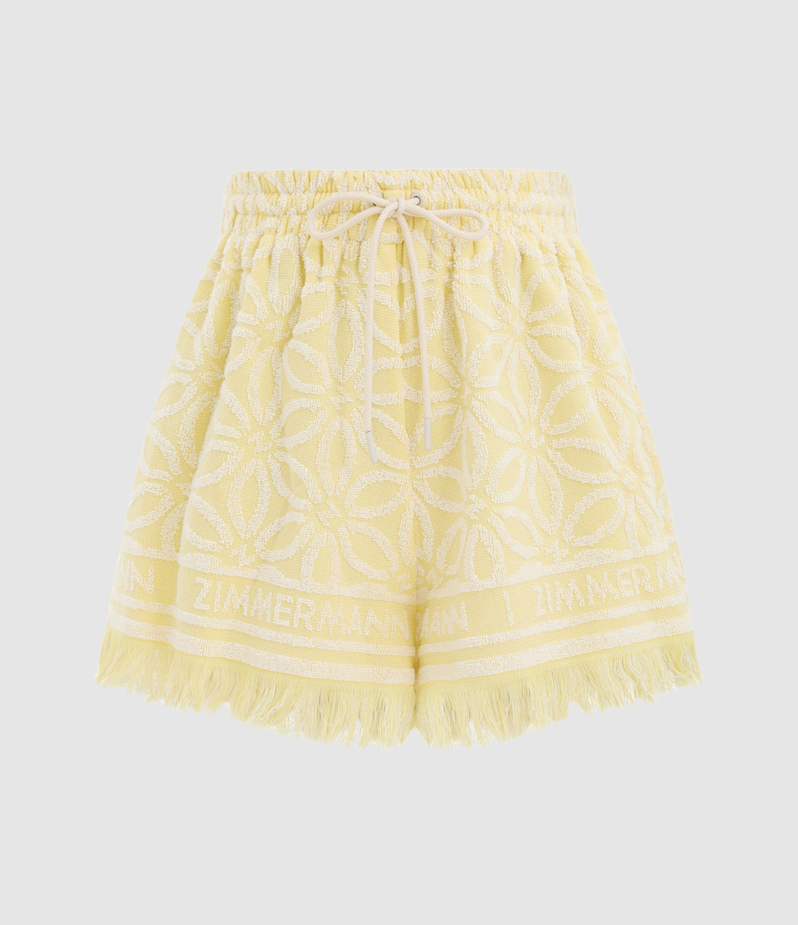 ZIMMERMANN - Short Coco Yellow/Cream