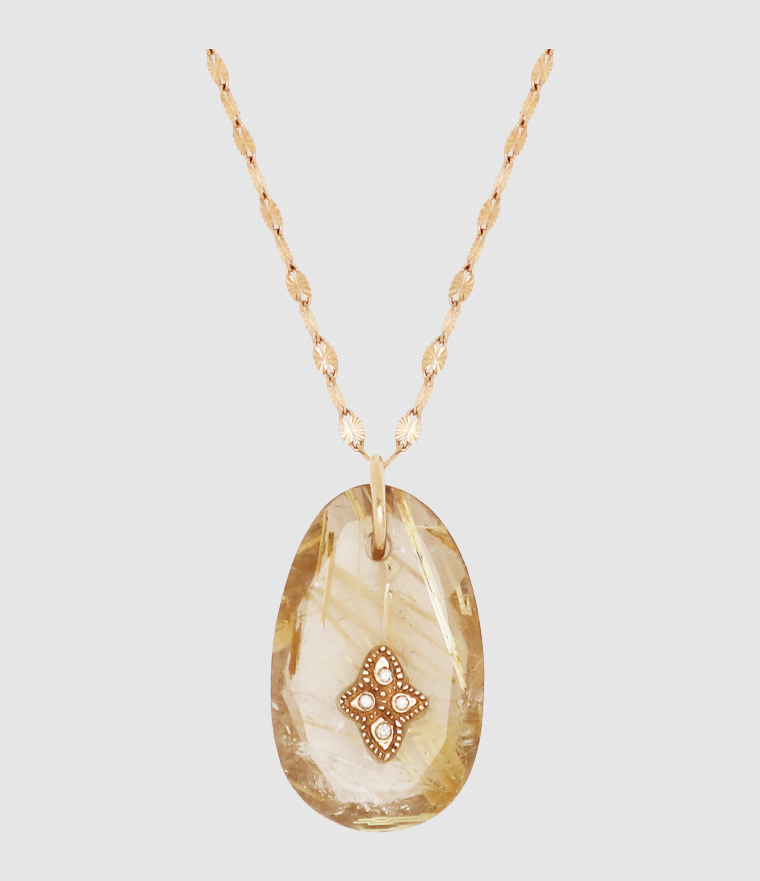 PASCALE MONVOISIN - Collier Gaia n°1 Rutile Quartz