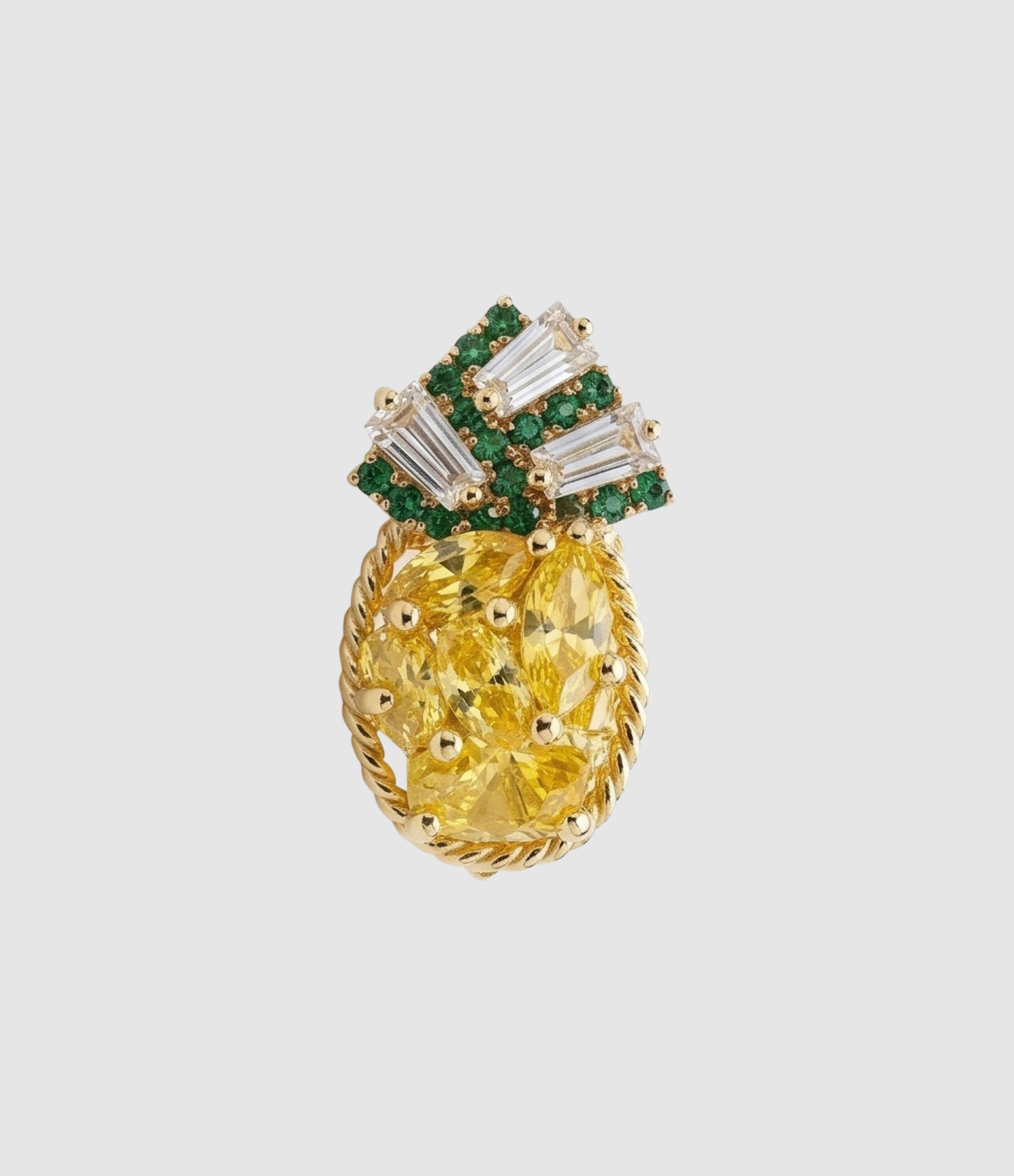 SHOUIA - Pins Pineapple Yellow, Capsule Plein Été