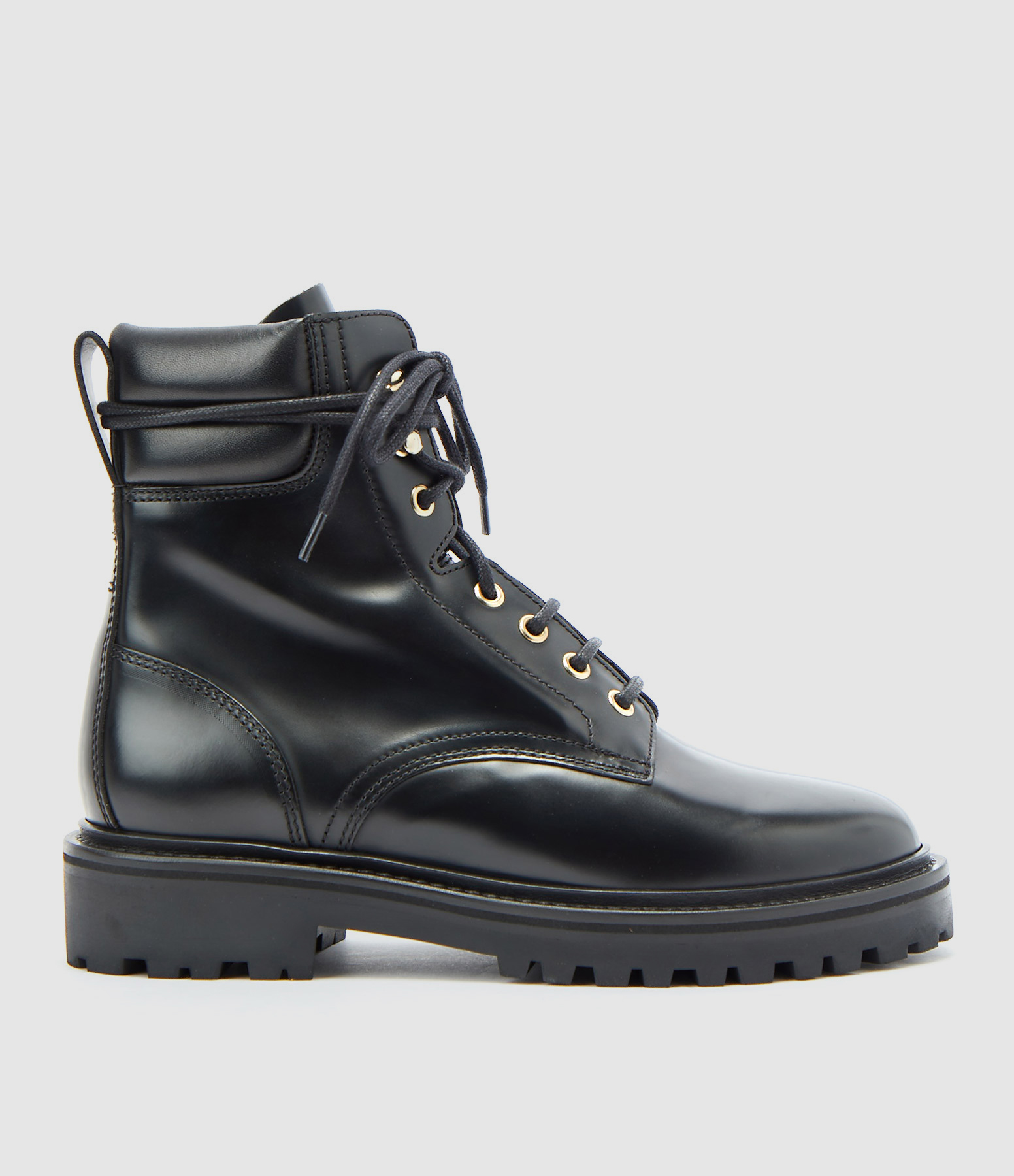 ISABEL MARANT - Bottines Campa Cuir de Veau Noir