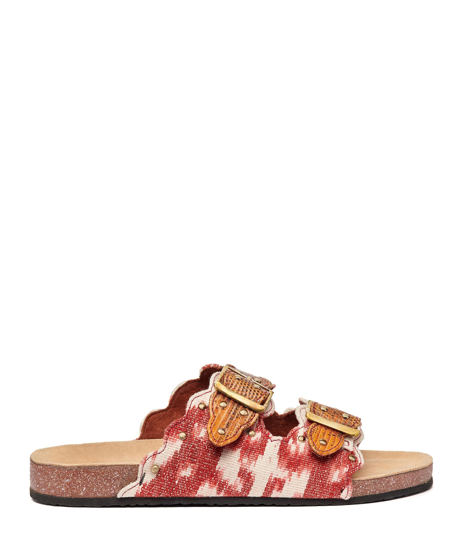 CLARIS - Sandales Odette Rouge