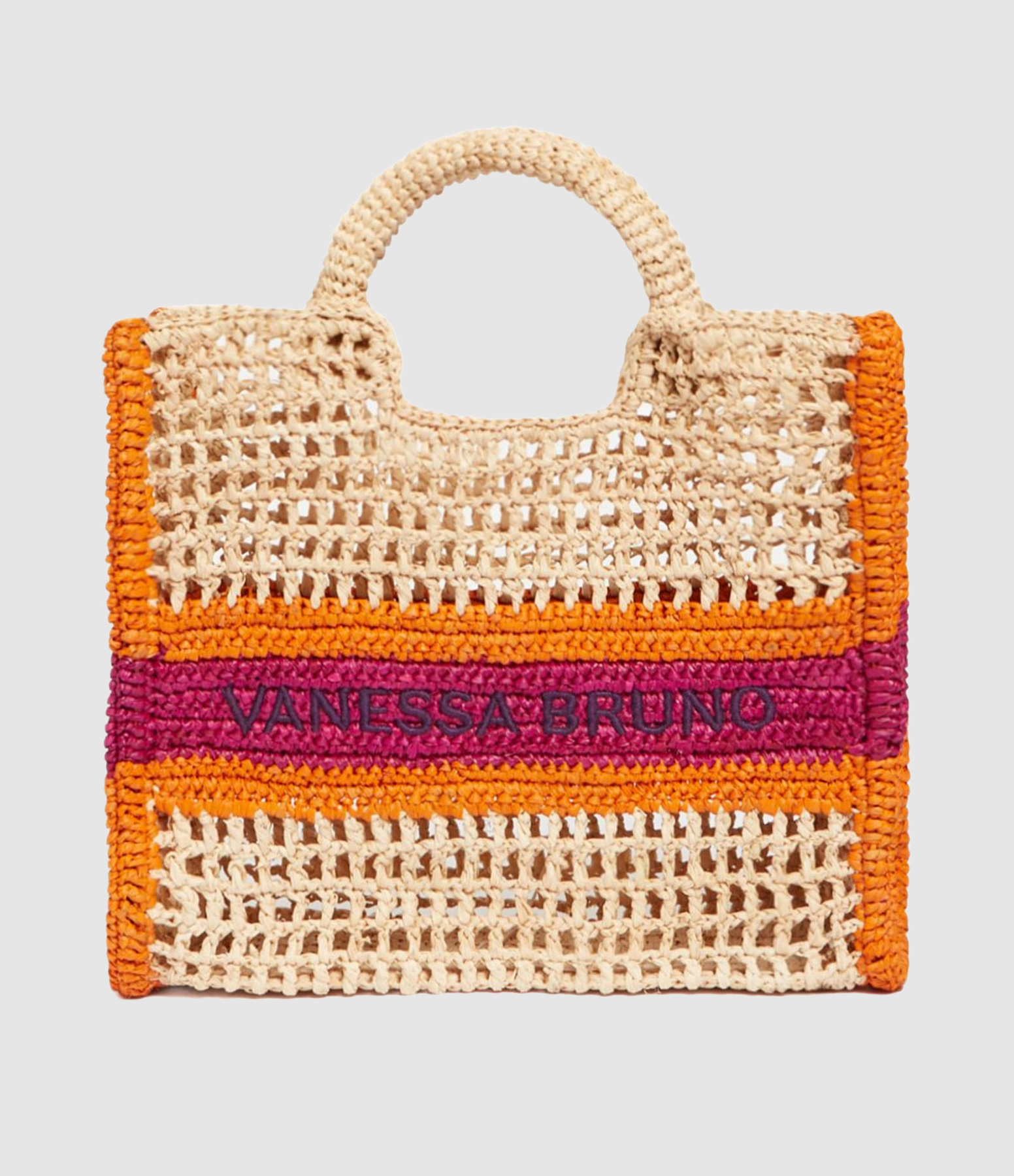 VANESSA BRUNO - Panier Panier Pm Multico Orange