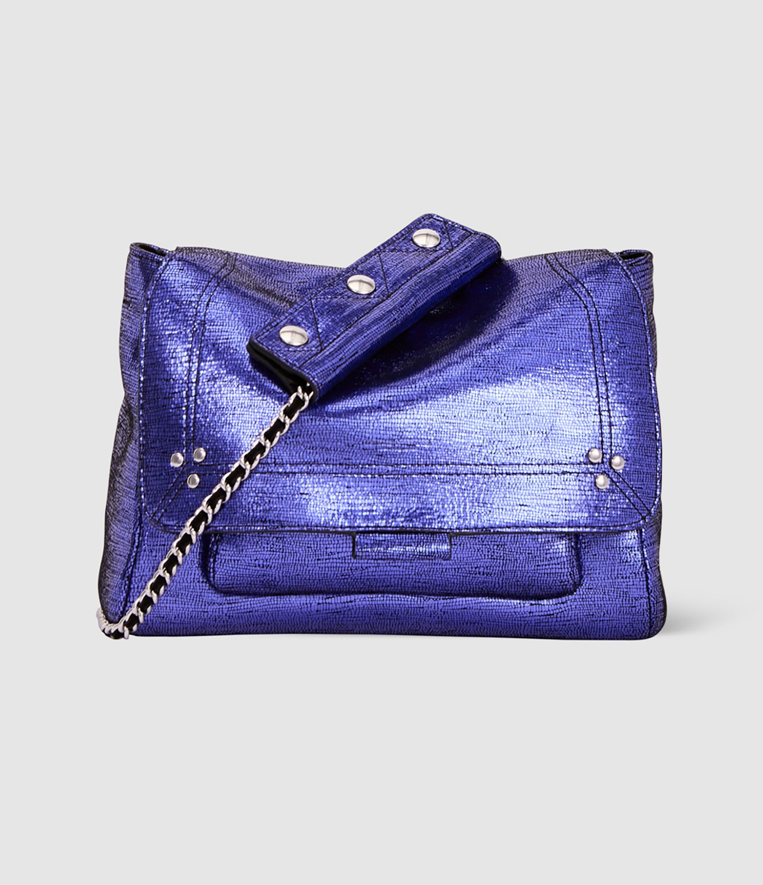 JEROME DREYFUSS - Sac Lulu M Lamé Gitane