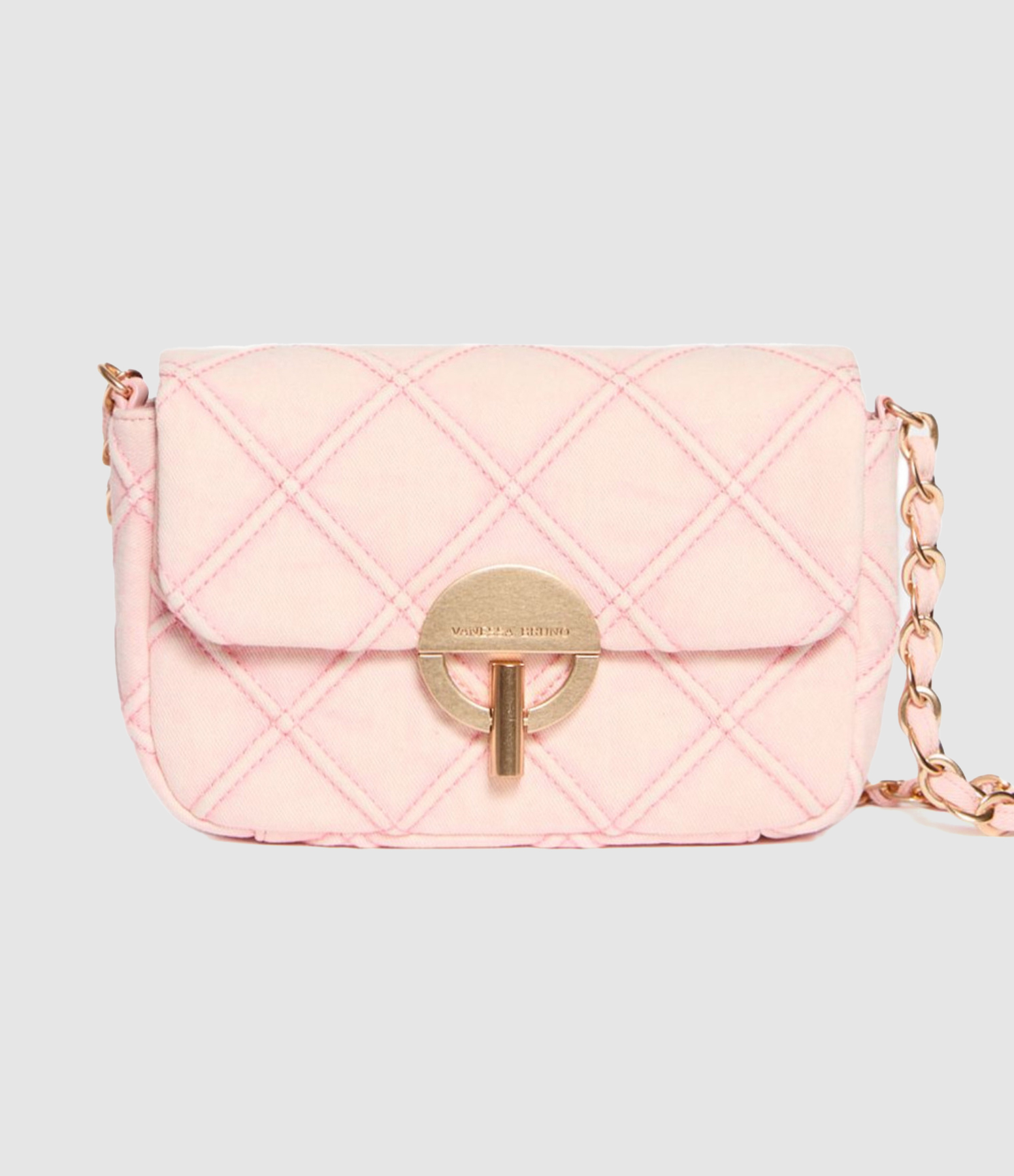 VANESSA BRUNO - Sac Moon Moyen Bubble Gum