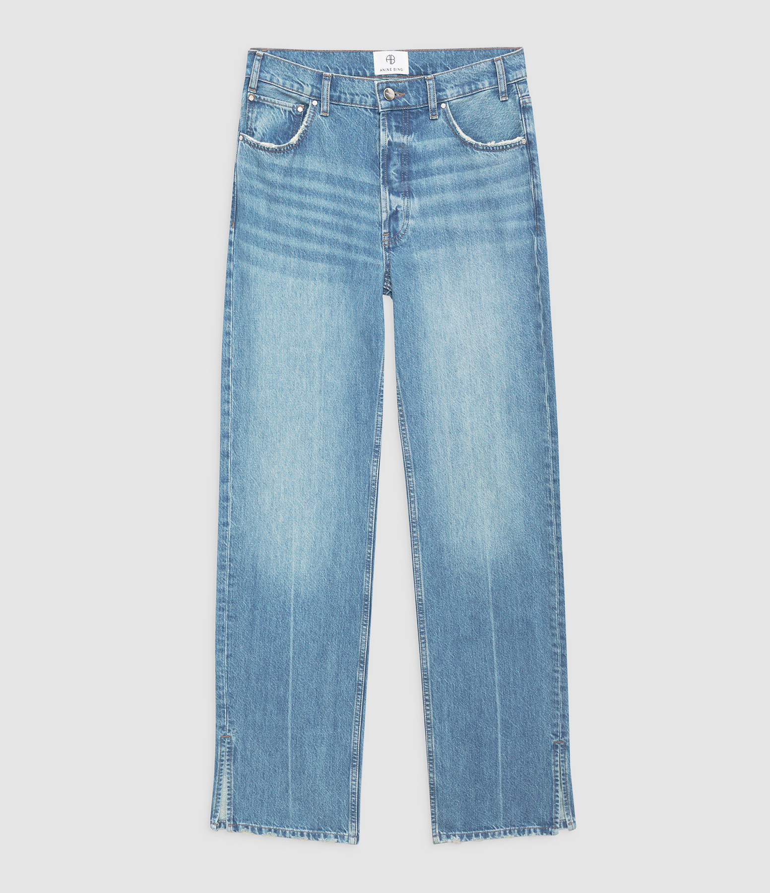 ANINE BING - Jean Roy Coton Organique Bleu