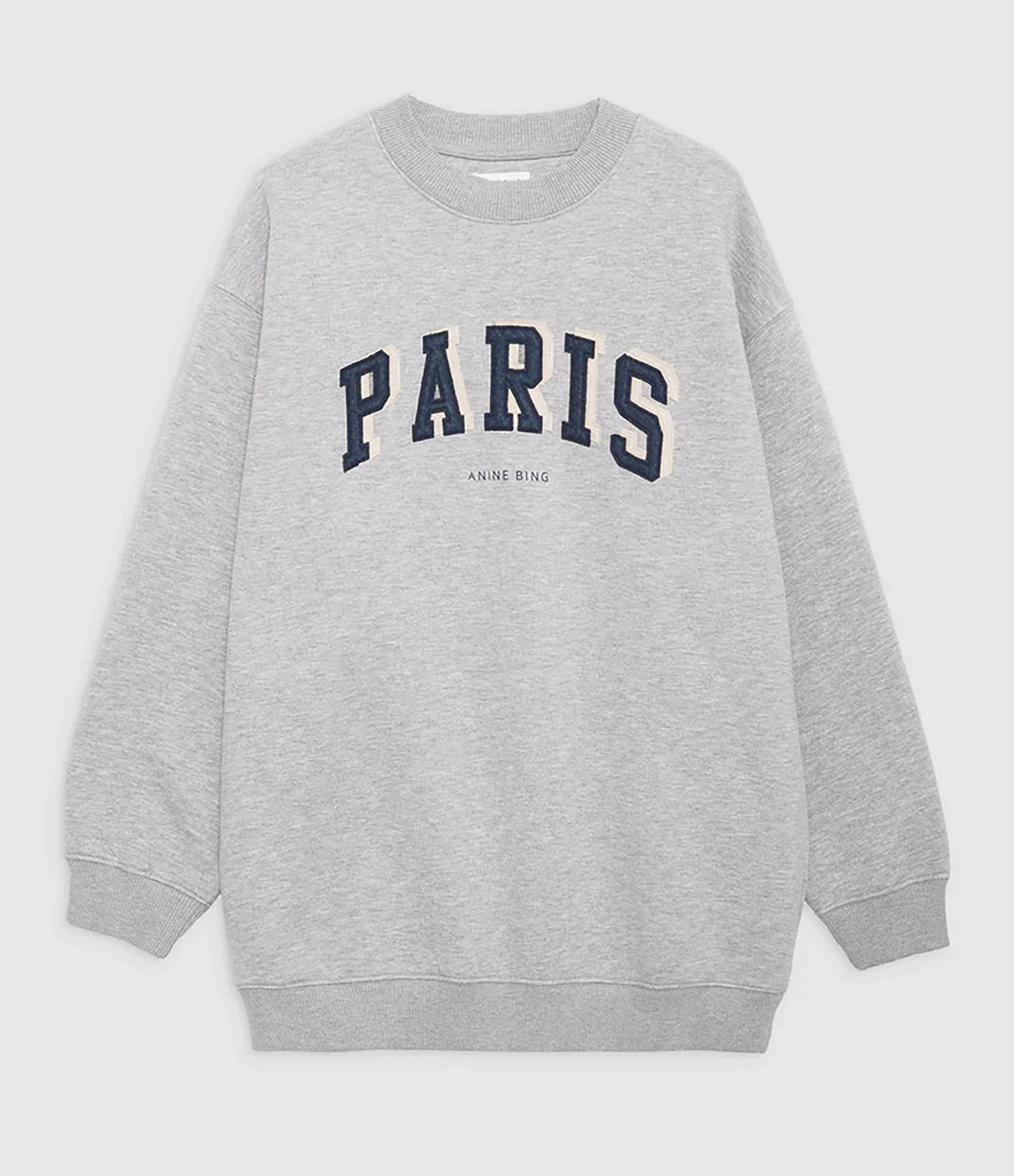 ANINE BING - Sweatshirt Tyler Paris Gris