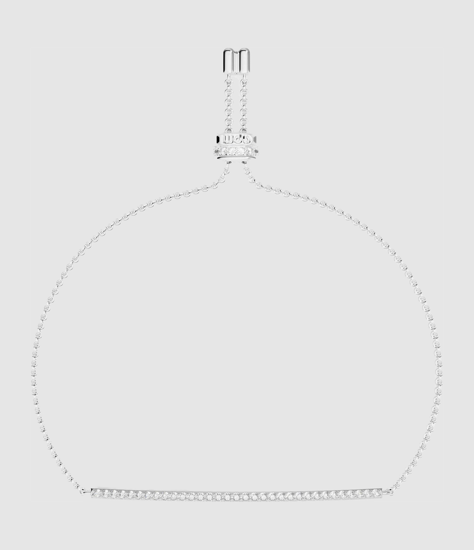 APM MONACO - Bracelet Cordon Promesse Argent