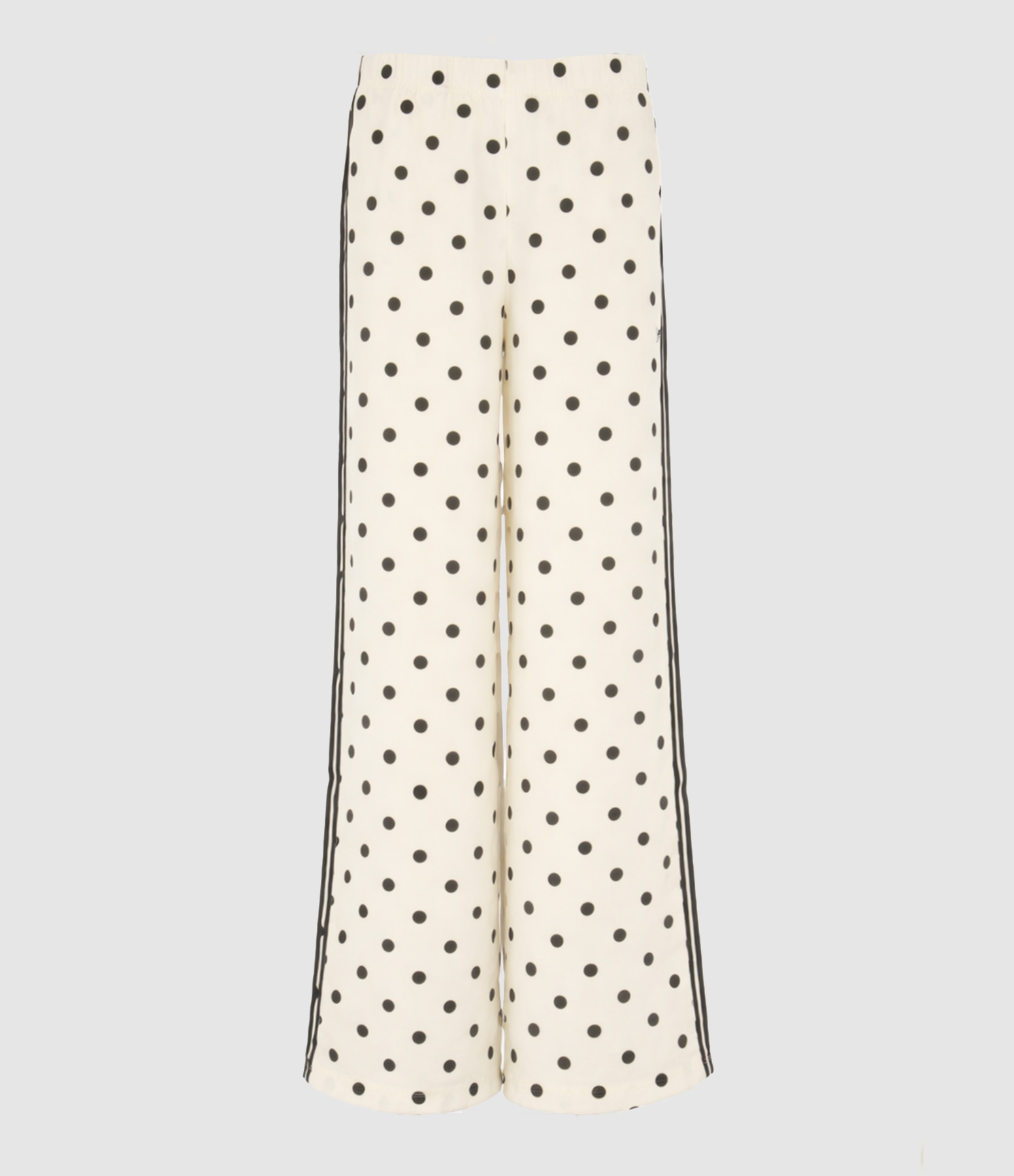 ADIDAS - Pantalon Wide Leg Off White, Capsule Polka Dots