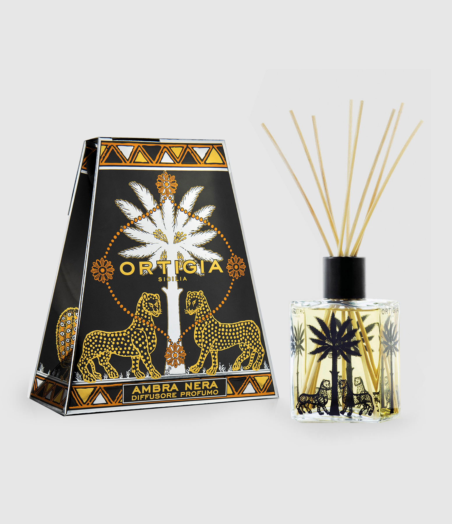 ORTIGIA - Diffuseur Ambra Nera 200ml