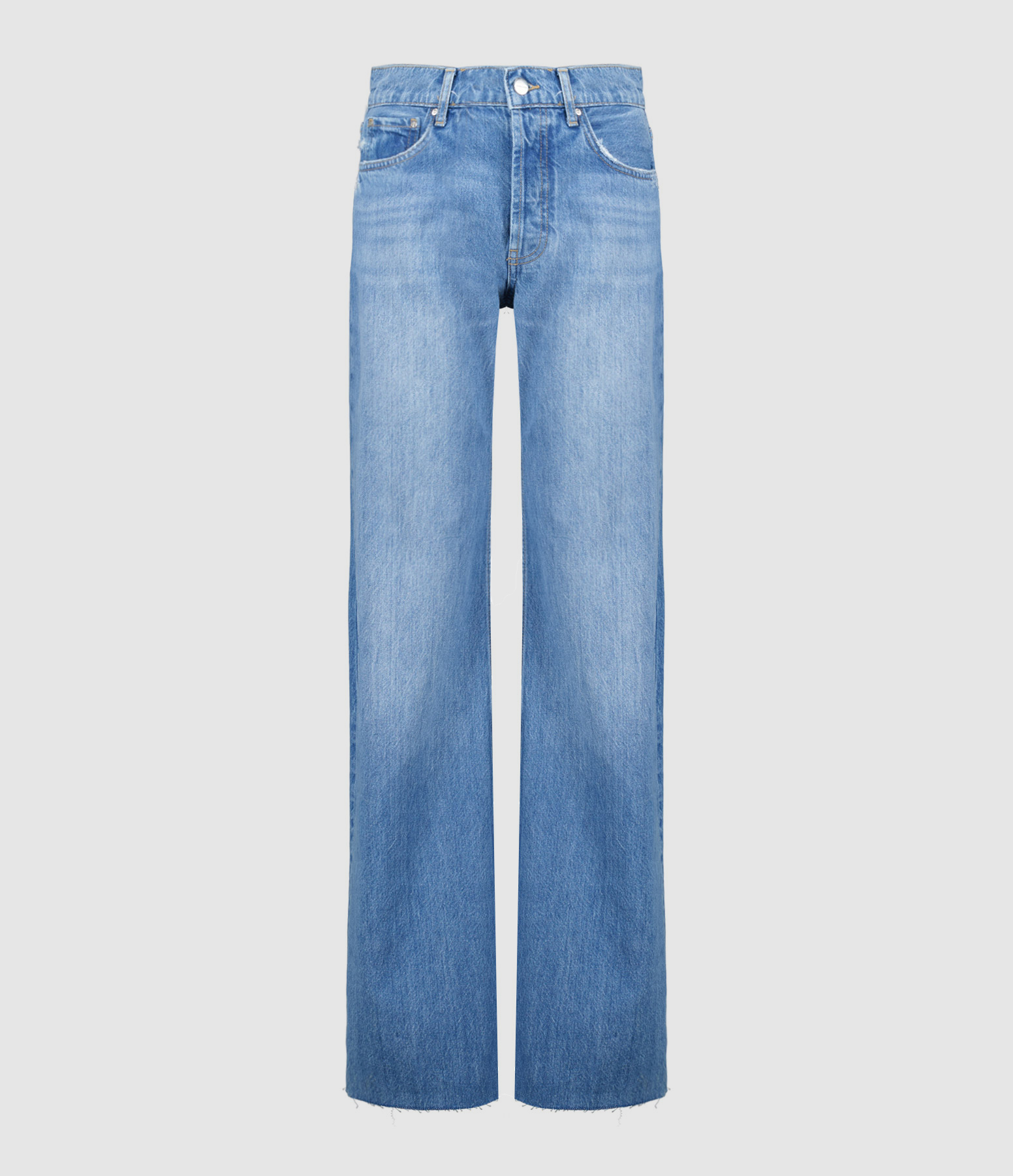 ANINE BING - Jean Hugh Coton Organique Bleu