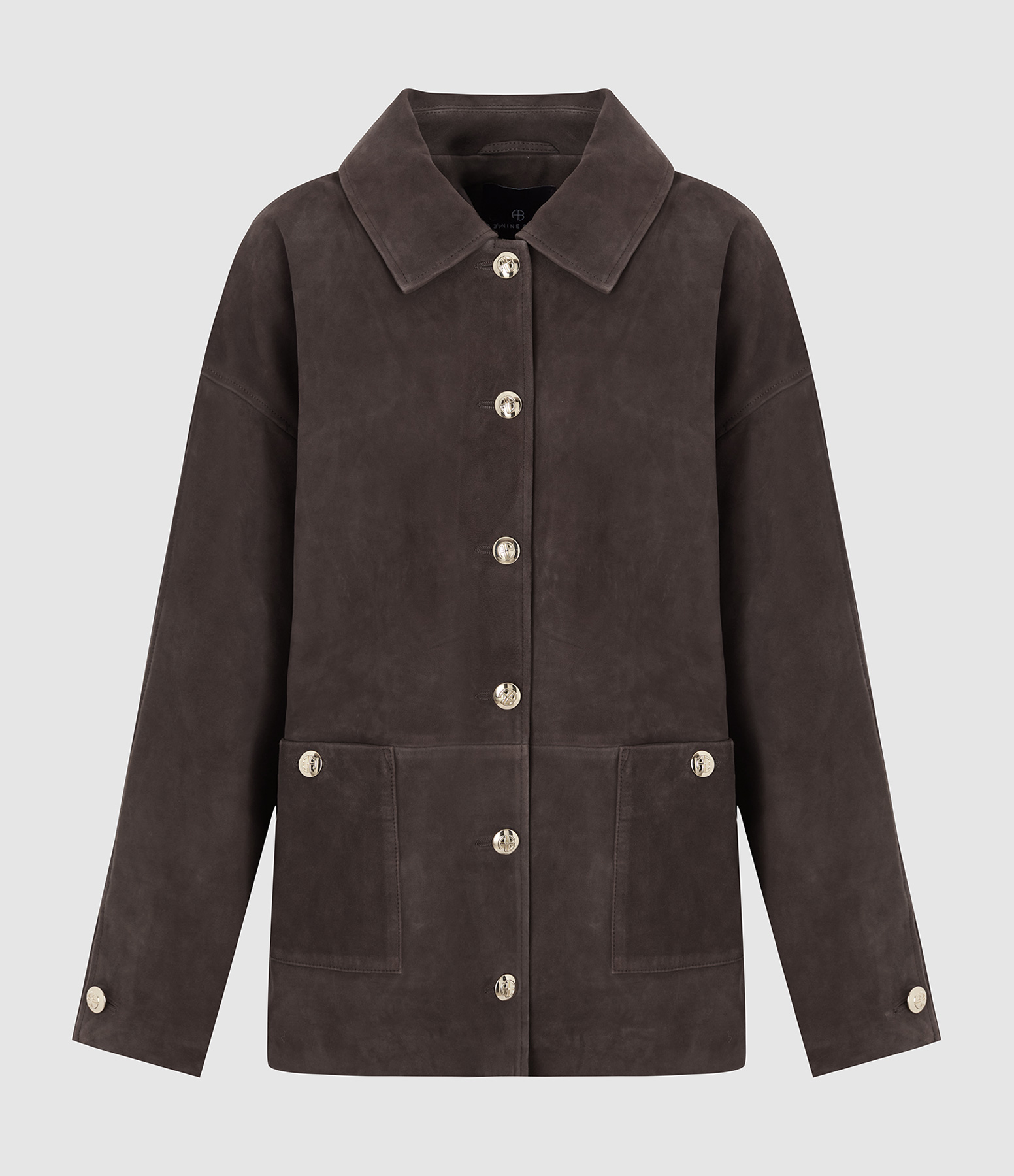 ANINE BING - Veste Luca Dark Brown