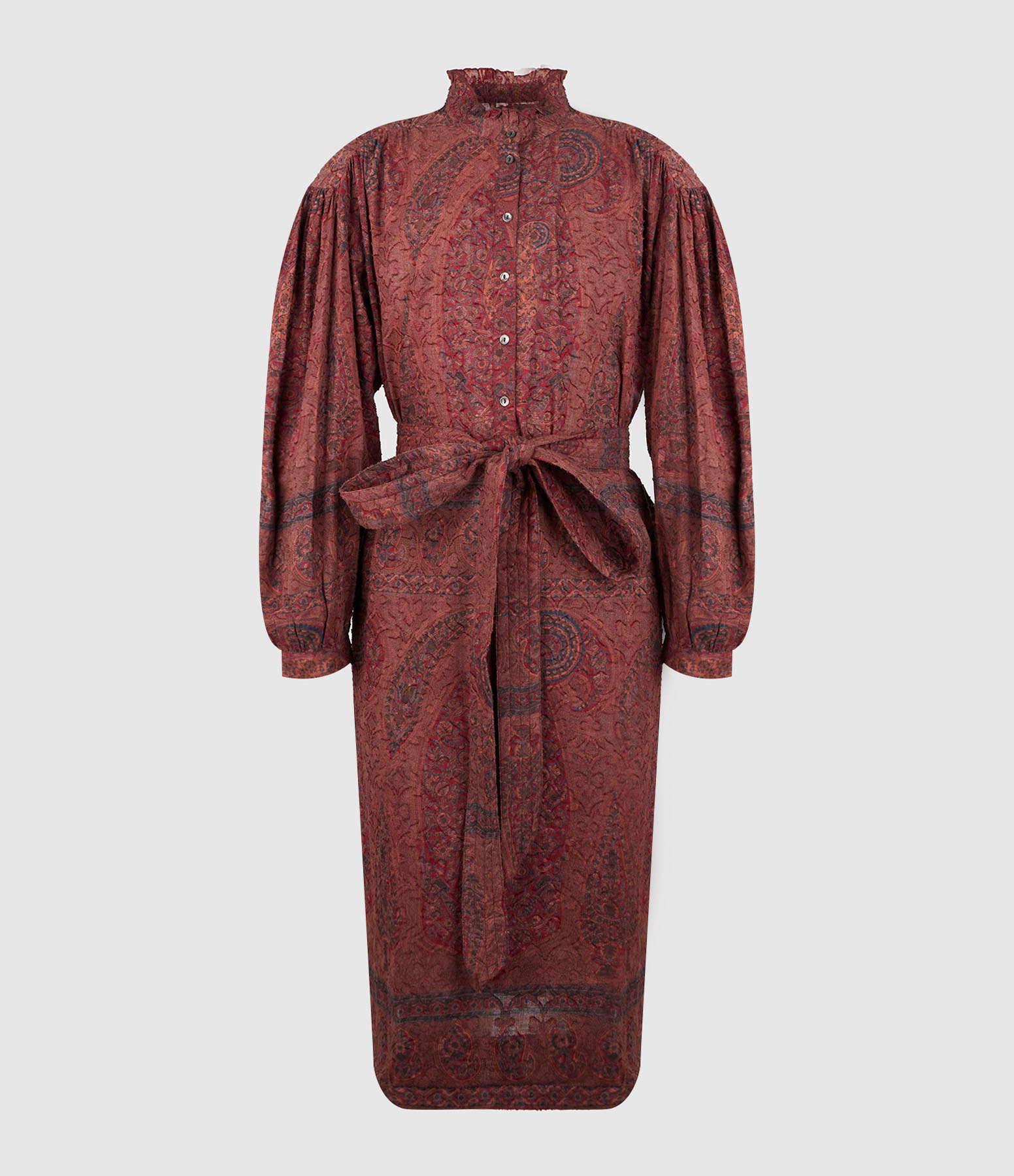 ANTIK BATIK - Robe Tajaro Burgundy