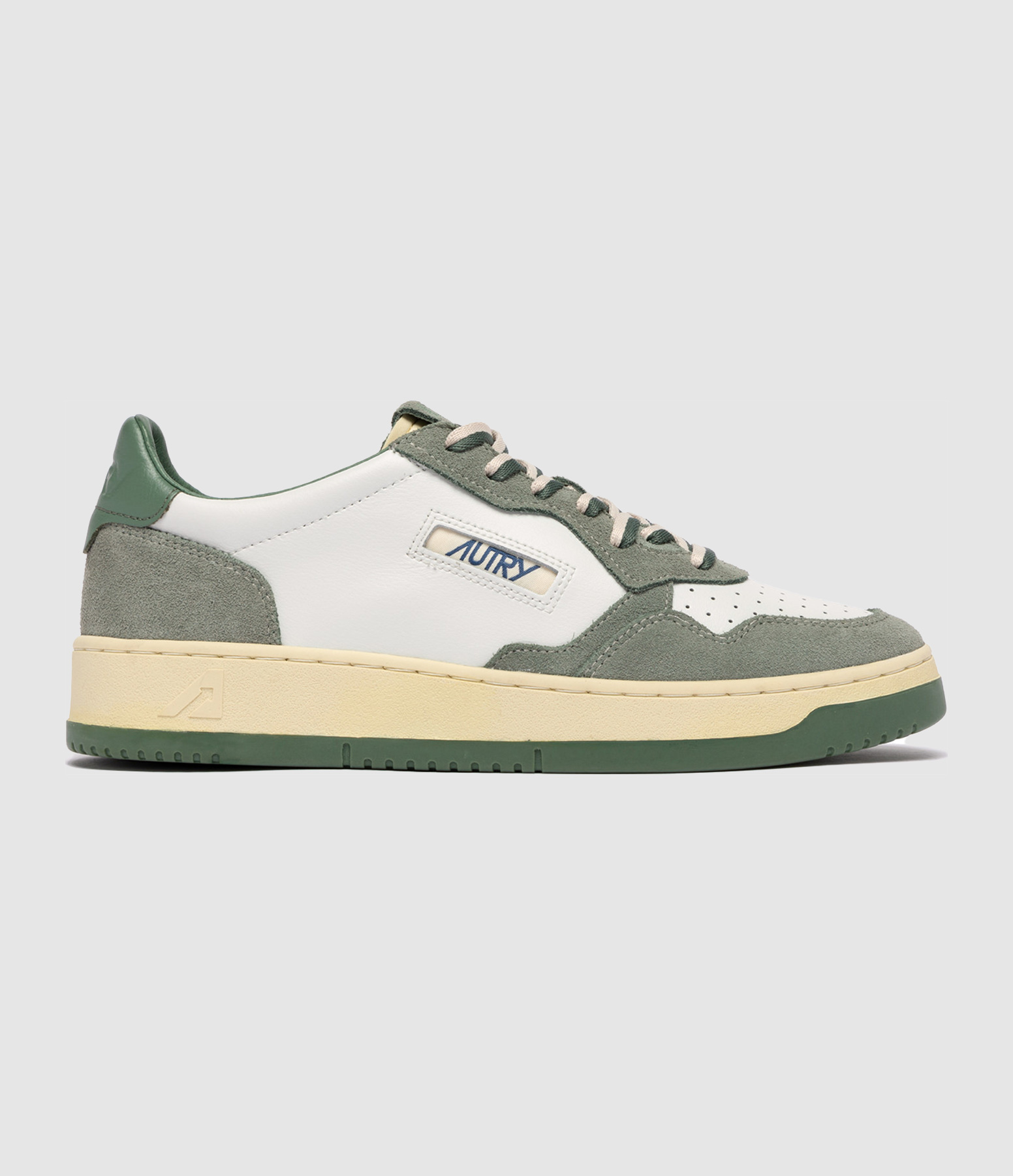 AUTRY - Baskets Homme Medalist Low Lea Suebic White Milit