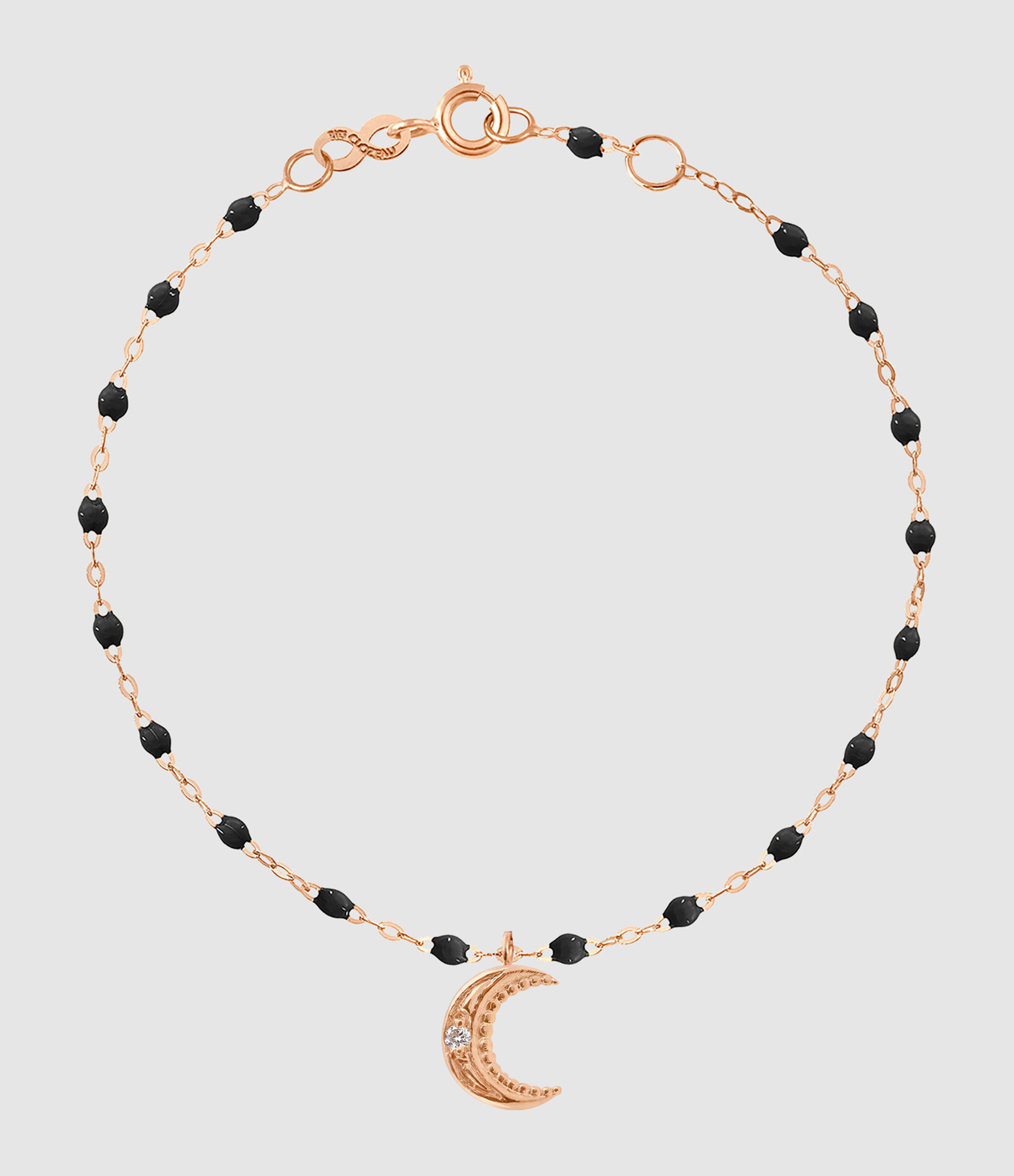 GIGI CLOZEAU - Bracelet Résine Lune Diamants