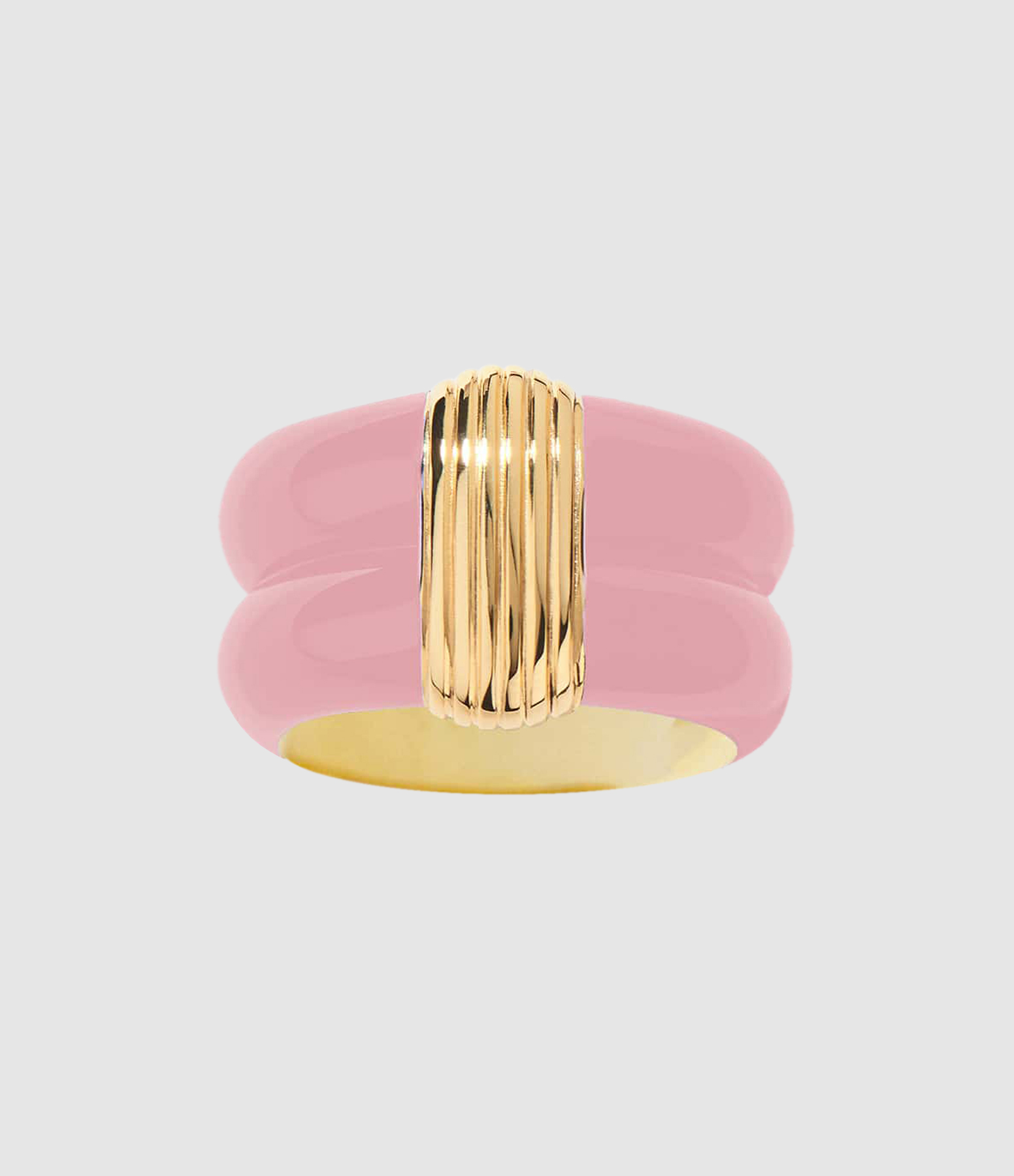 AURELIE BIDERMANN - Bague Katt Octobre Rose, (E)
