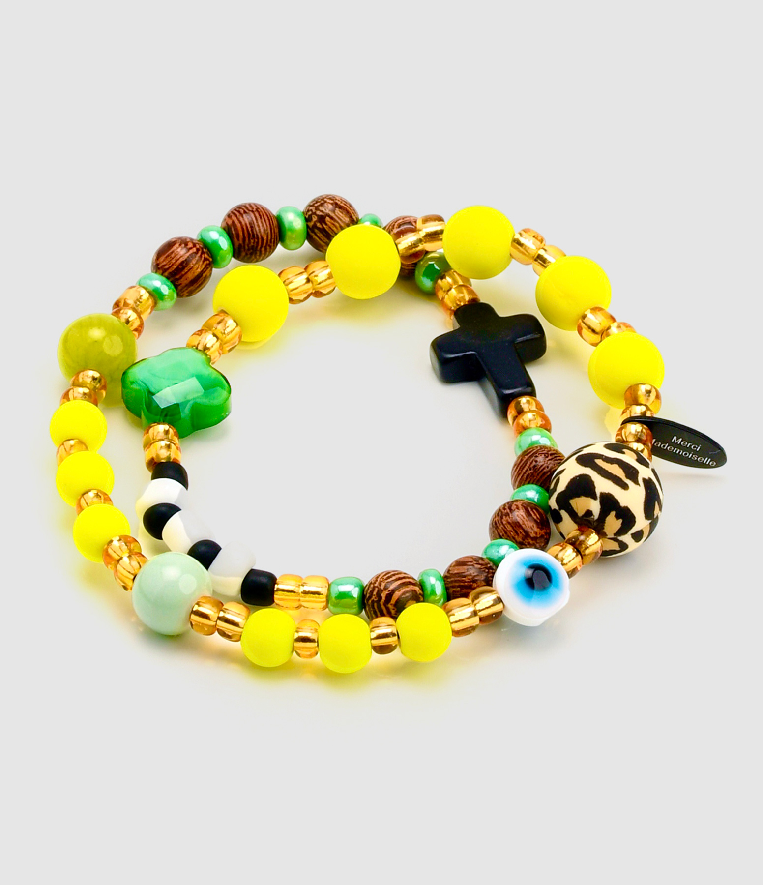 MERCI MADEMOISELLE - Bracelet Sun Jaune