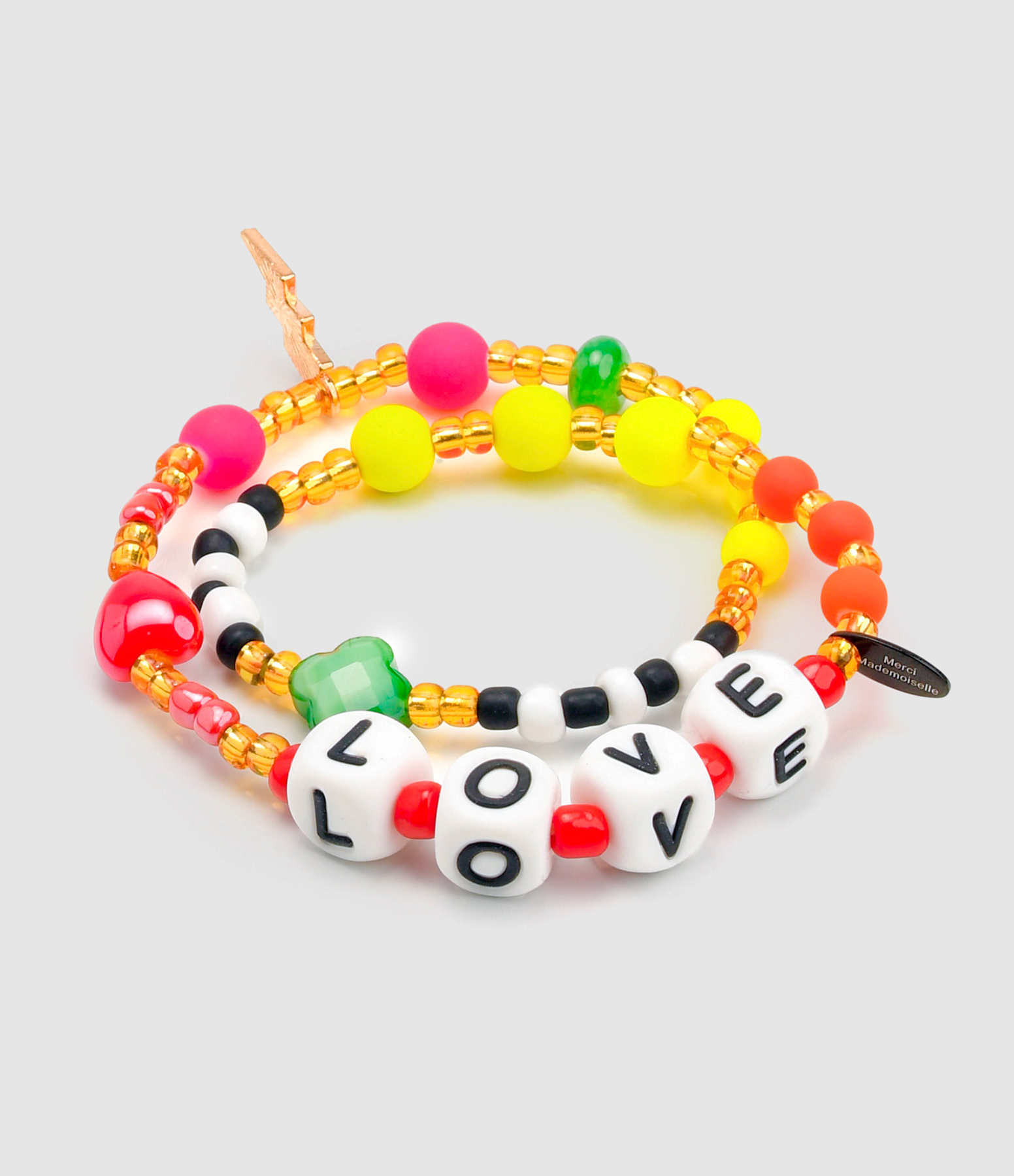 MERCI MADEMOISELLE - Bracelet Love Multico