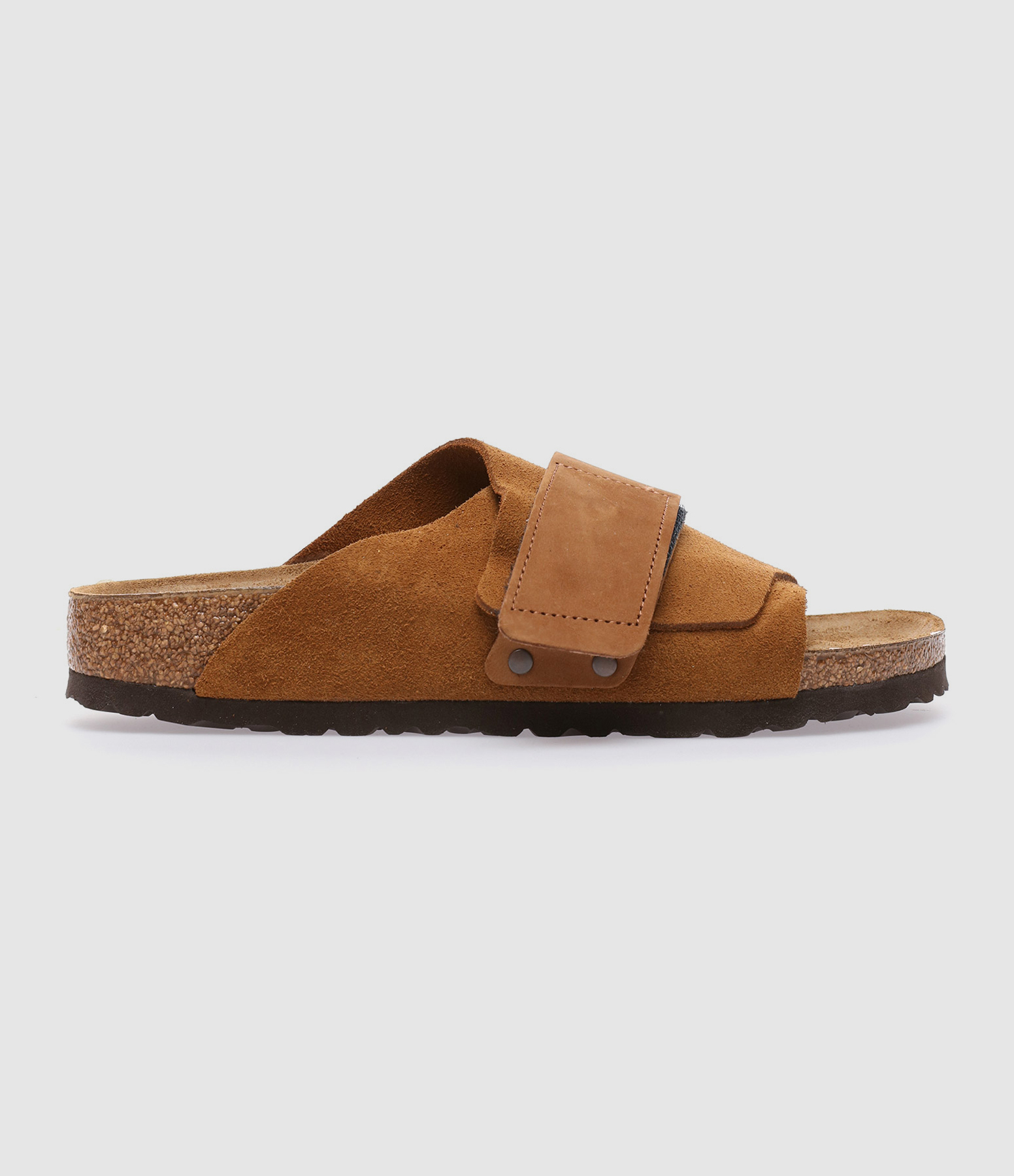 BIRKENSTOCK - Mules Kyoto Cuir Suédé Mink