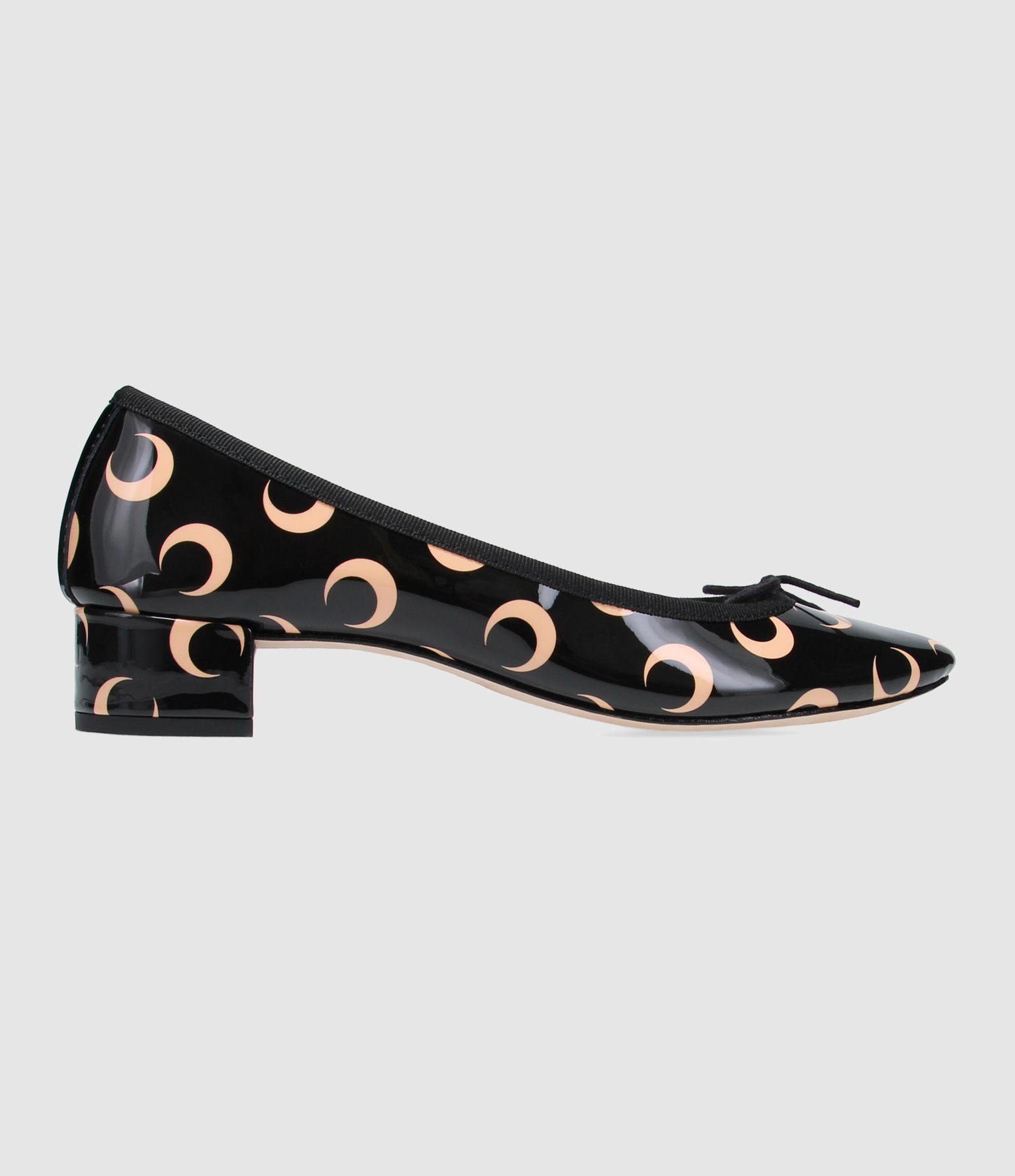 REPETTO - Ballerines Cambal Lun Noir Swan, Collaboration Repetto x ...