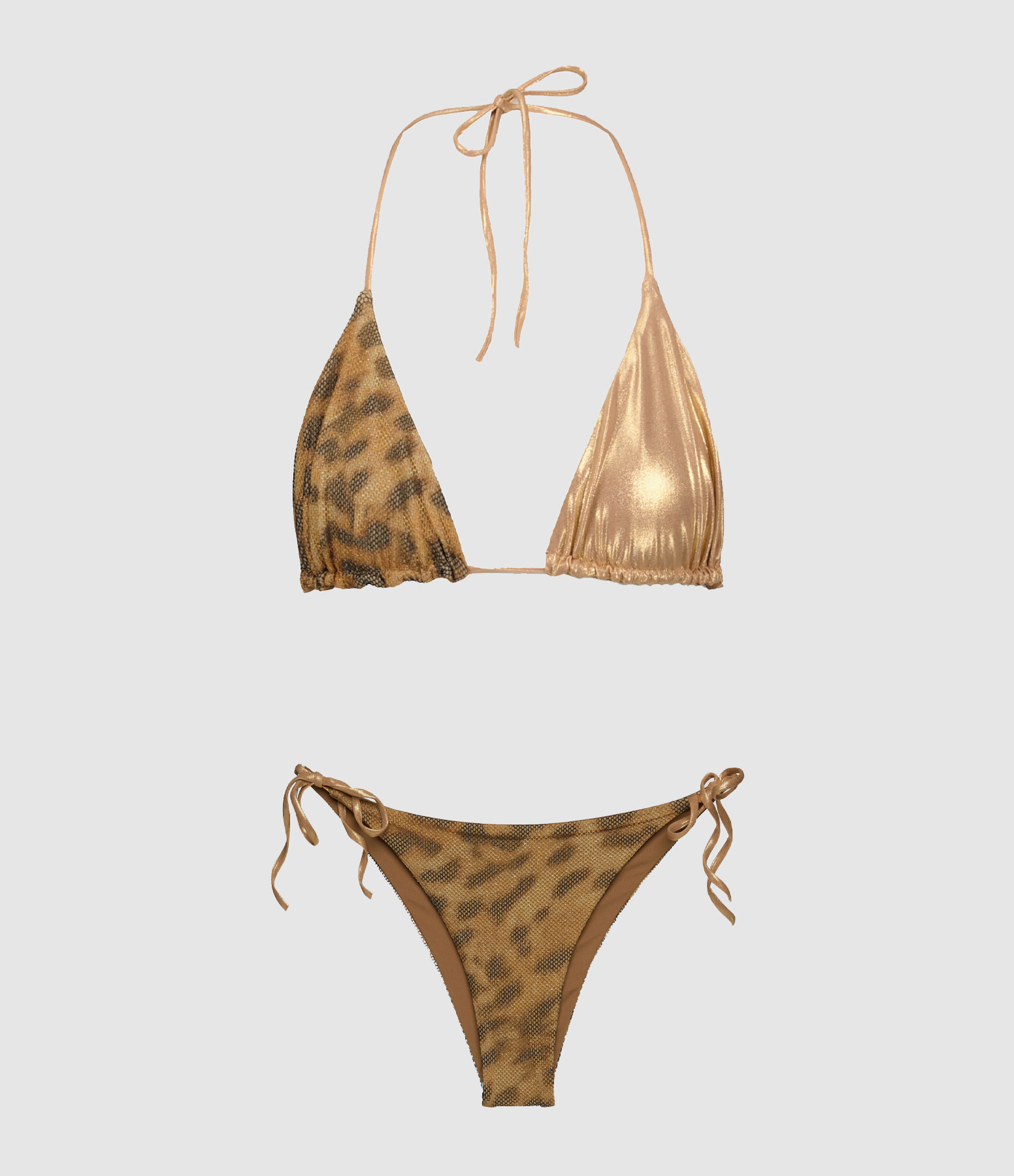 CARIOCA - Maillot De Bain Bikini St Barth Leo Gold Metal