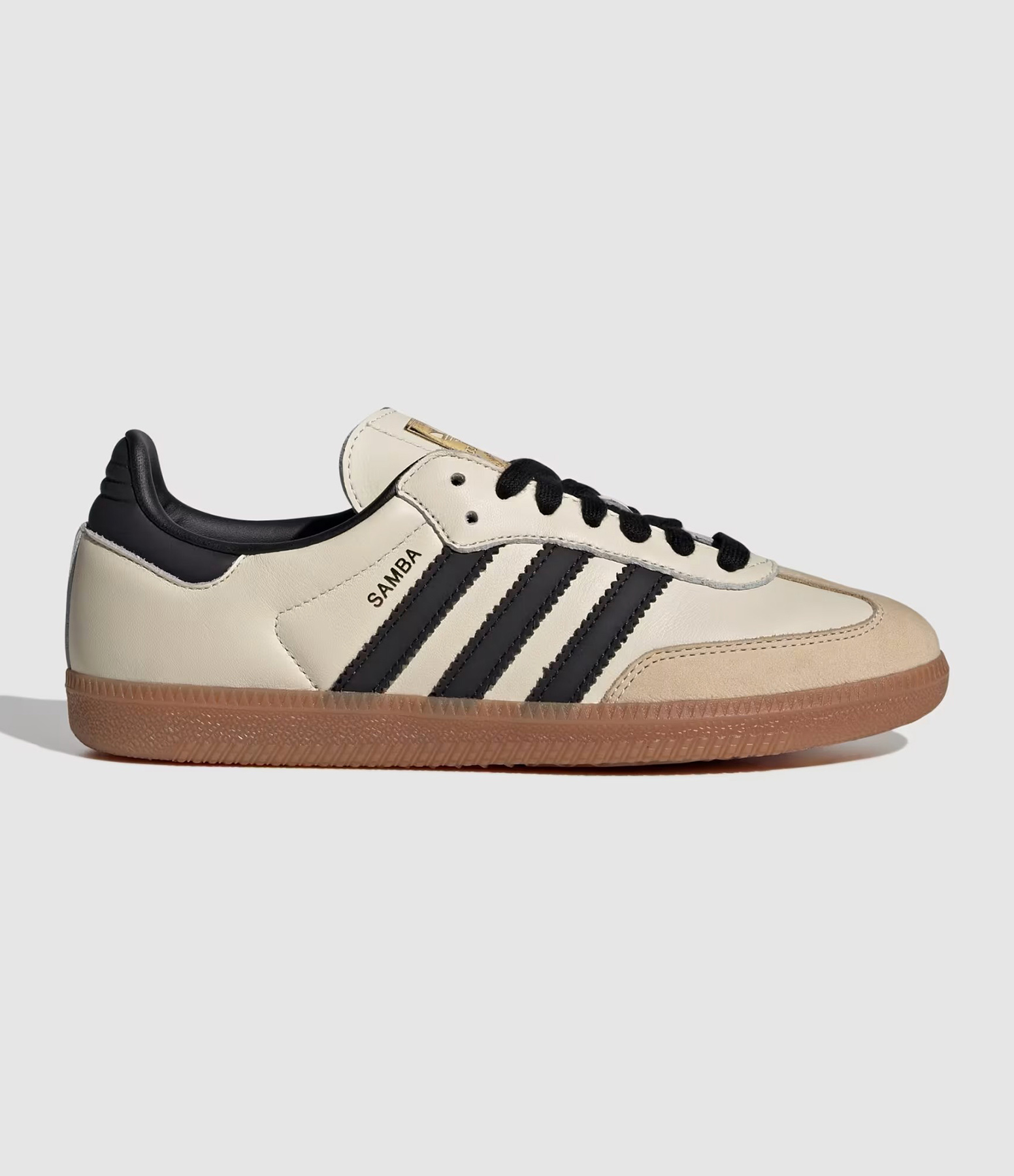 ADIDAS - Baskets Samba OG W Cream White Core Black Sand Strata