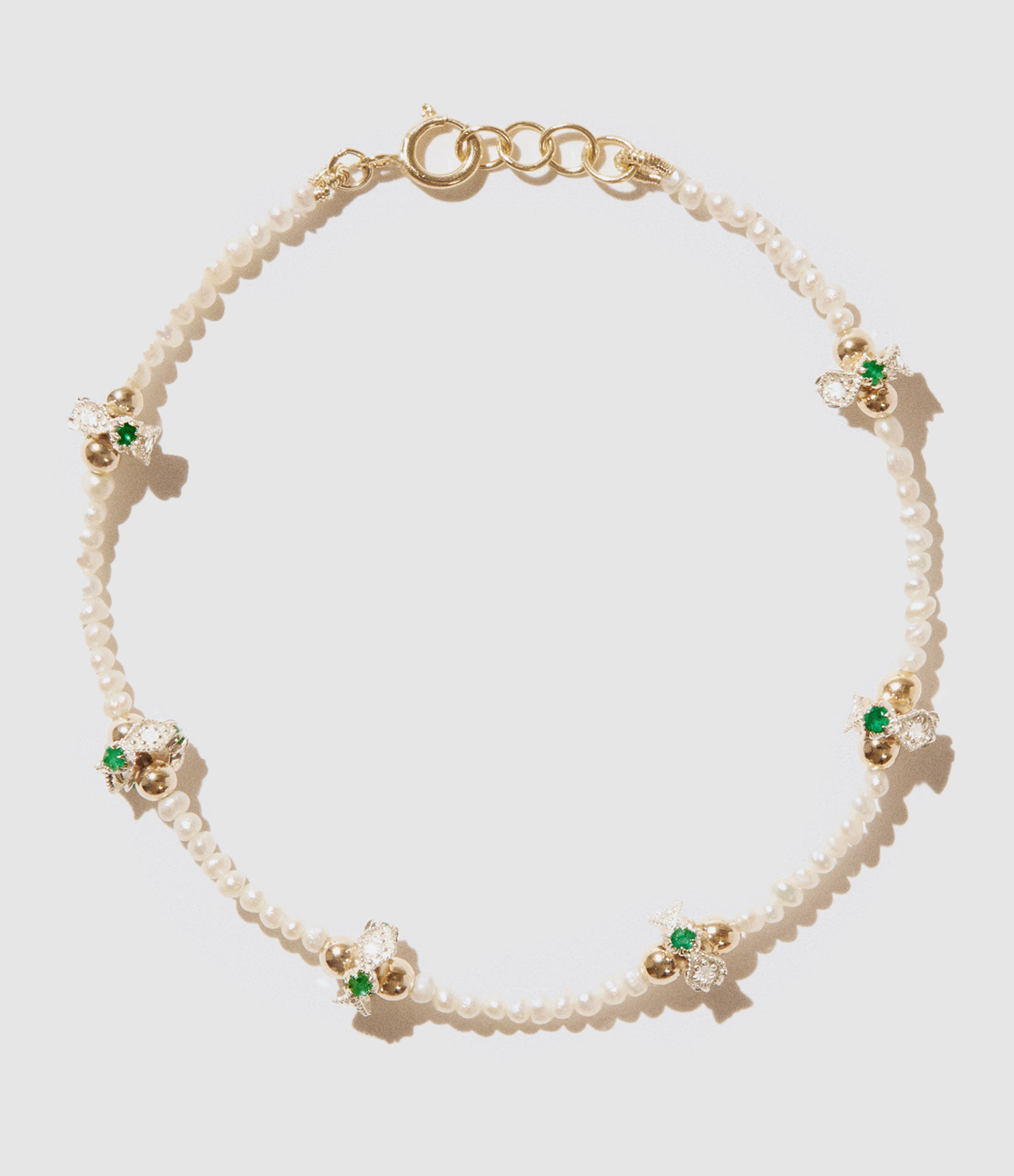 PASCALE MONVOISIN - Bracelet Chelsea n°1 Blanc