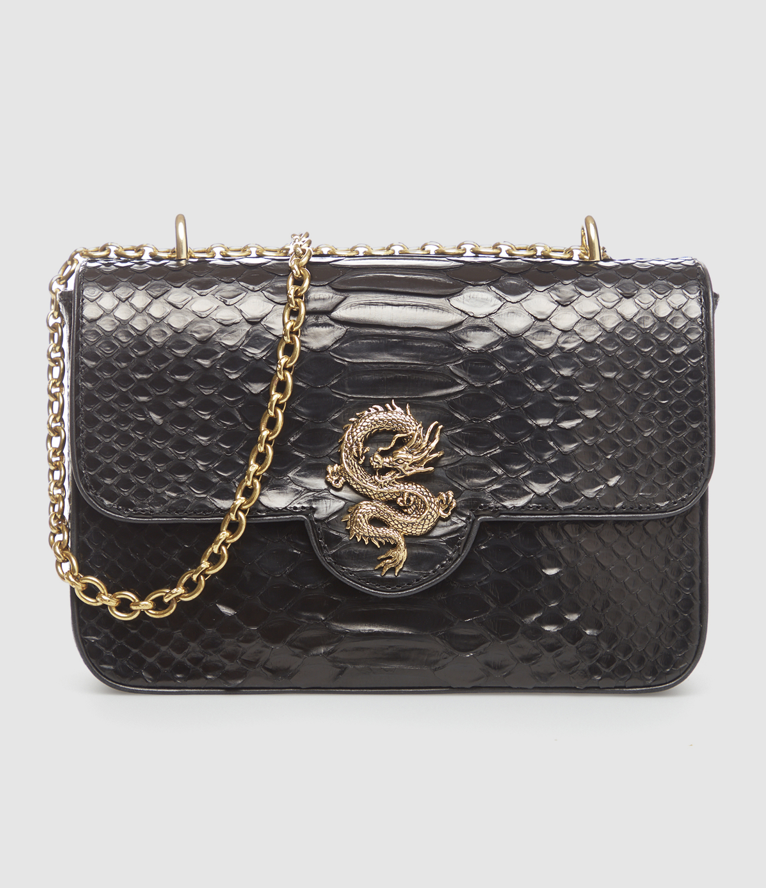 CLARIS - Sac Ava Medium Python Noir