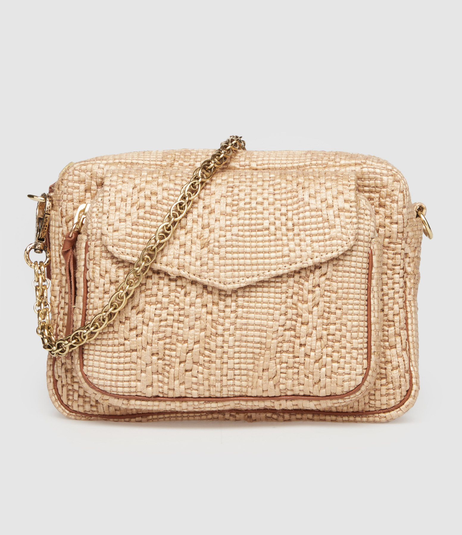 CLARIS VIROT - Sac Charly Raphia