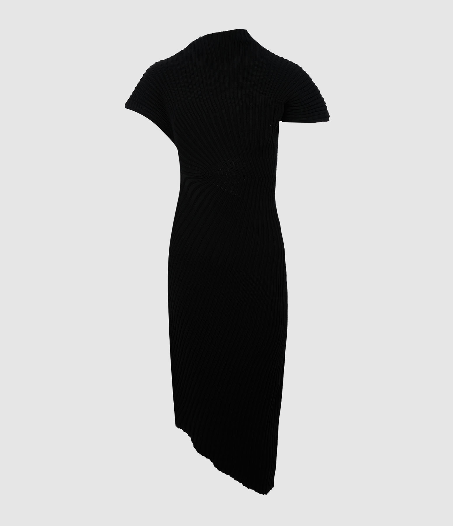 CULT GAIA - Robe en Maille Chrysta Noir