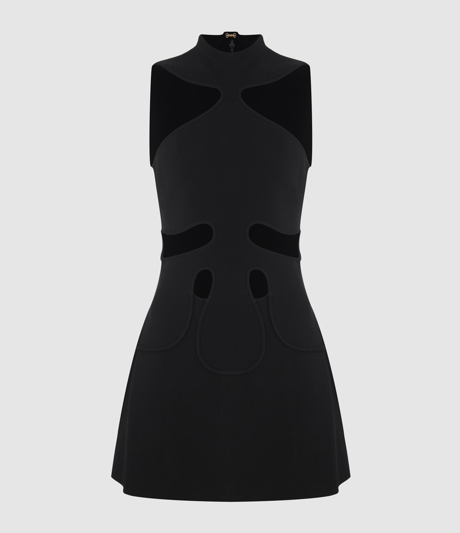 CULT GAIA - Robe Maille Lillie Noir