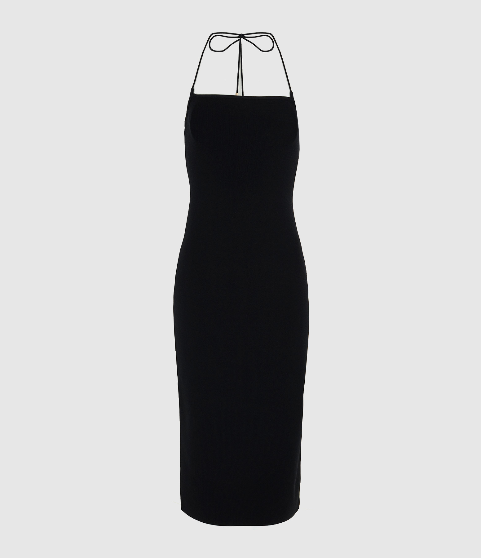 CULT GAIA - Robe Mi-Longue Melville Black