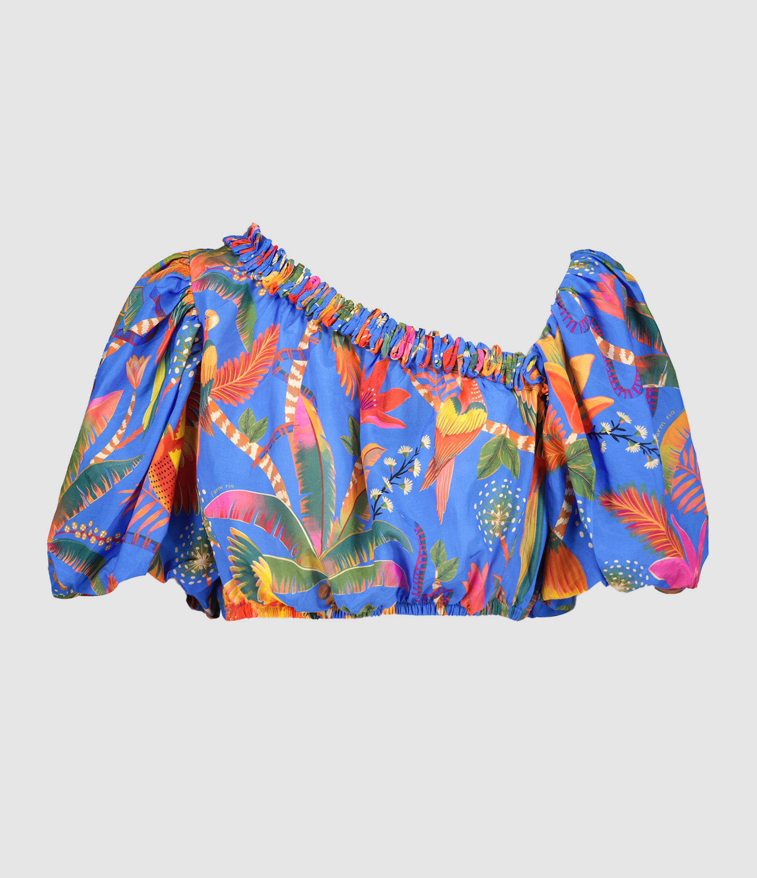 FARMRIO - Blouse Macaw Bleu