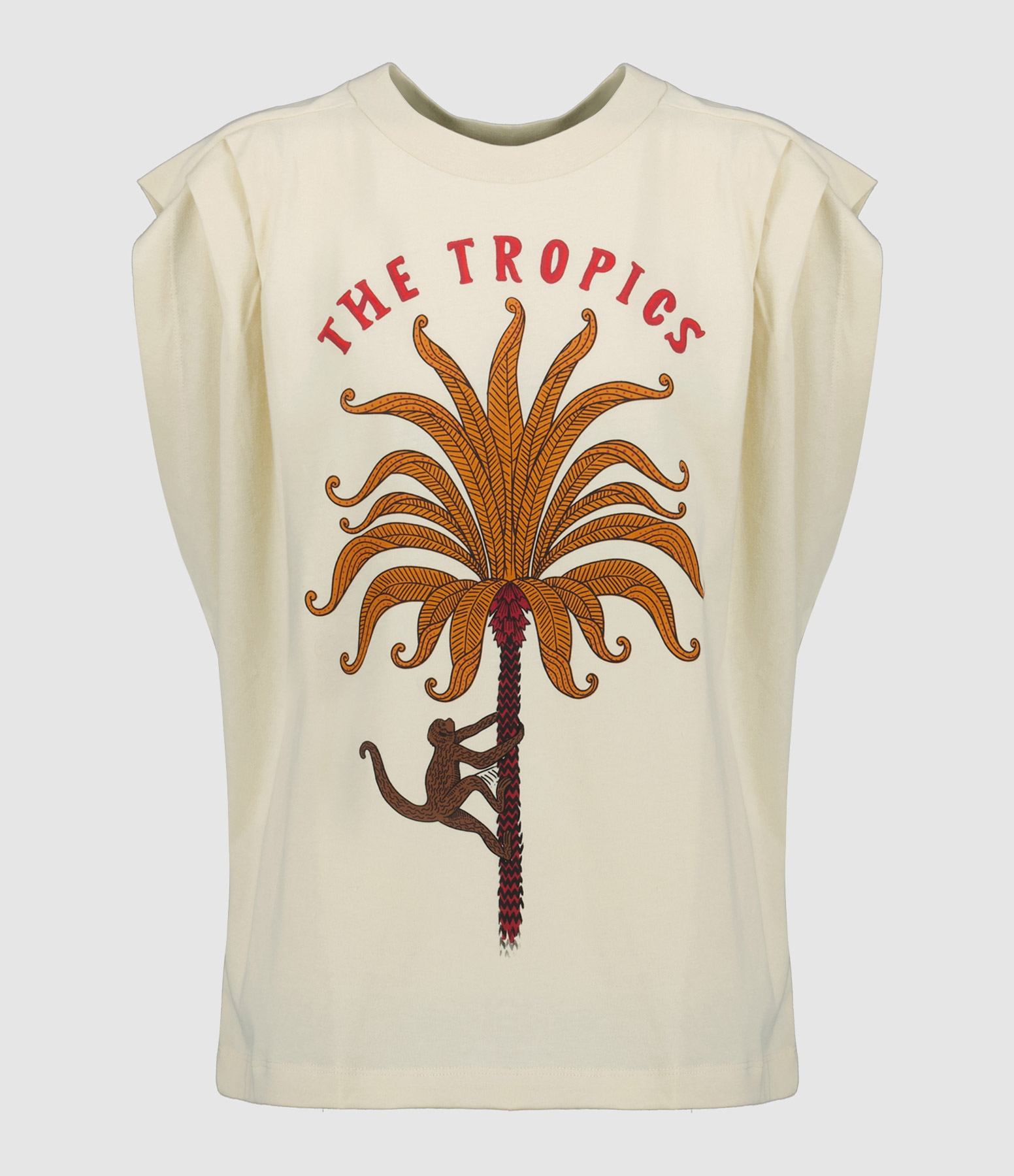 FARM RIO - Chemise The Tropics Pleat Sable