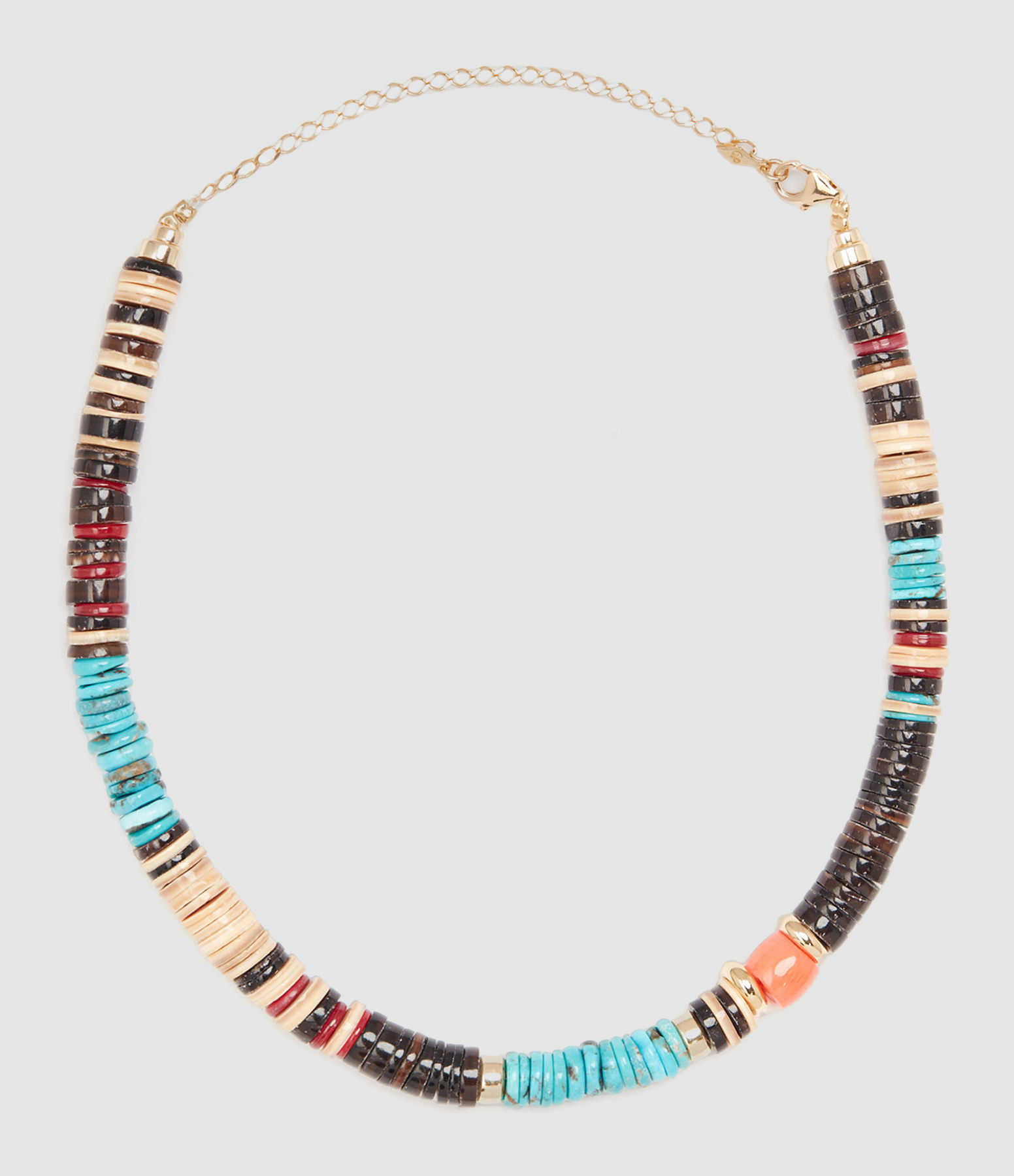 GACHON POTHIER - Collier Puka Navajo XL