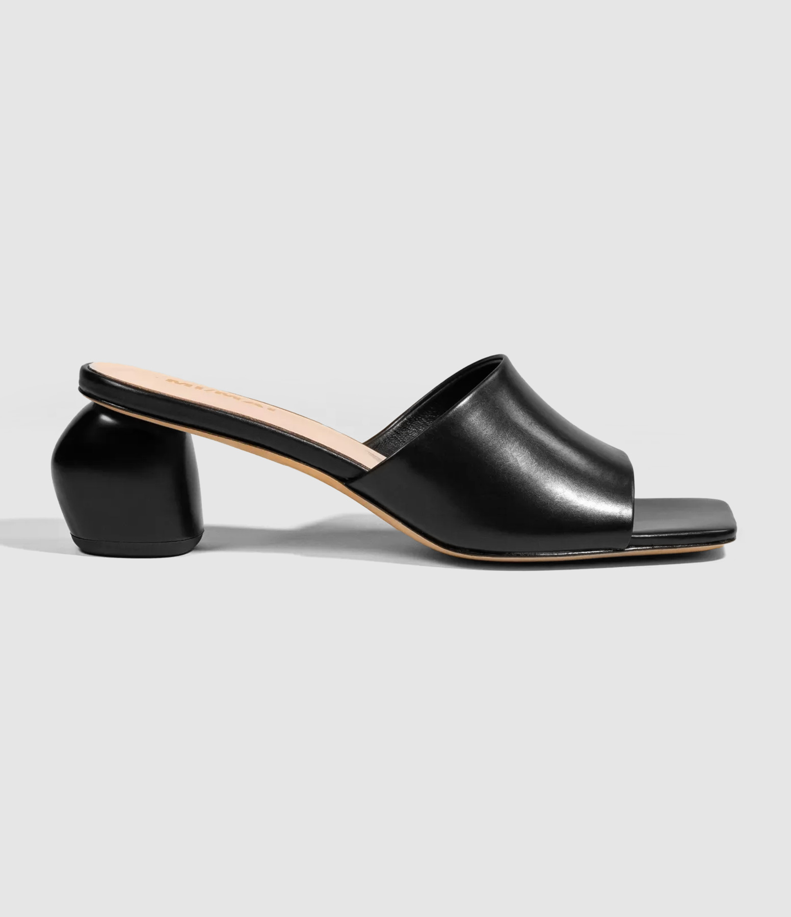 MI-MAI - Sandales Gemma Low Black Mat