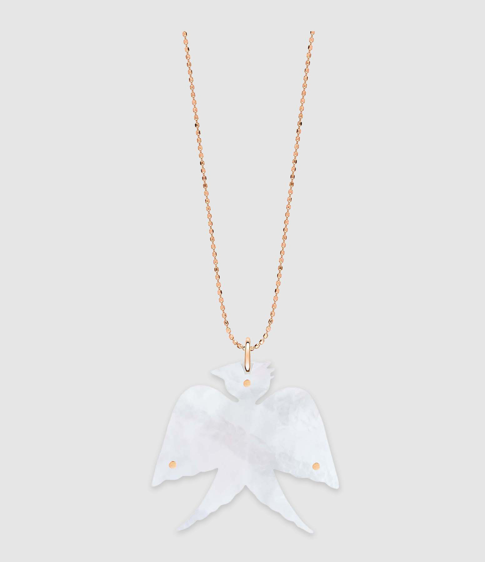 GINETTE NY - Collier Georgia Nacre Or Rose