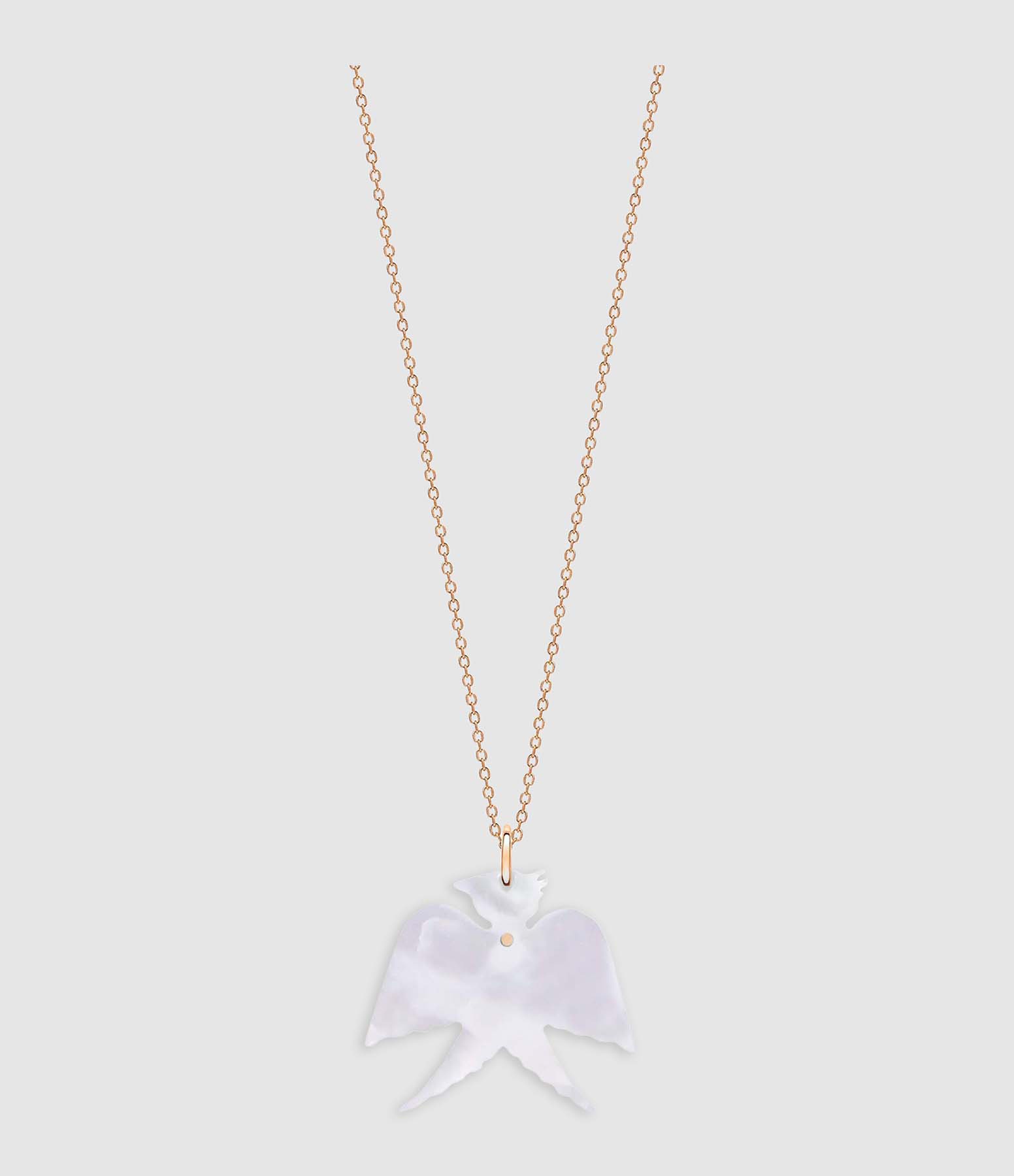 GINETTE NY - Collier Georgia Mini Nacre Or Rose