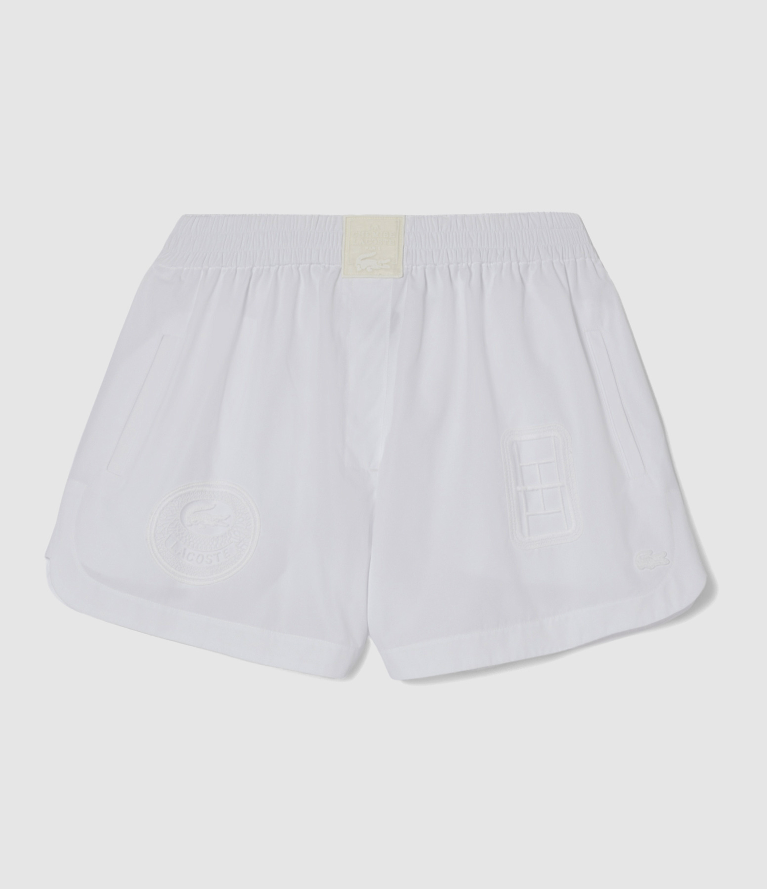 LACOSTE - Short Blanc Collection Défilé SS25
