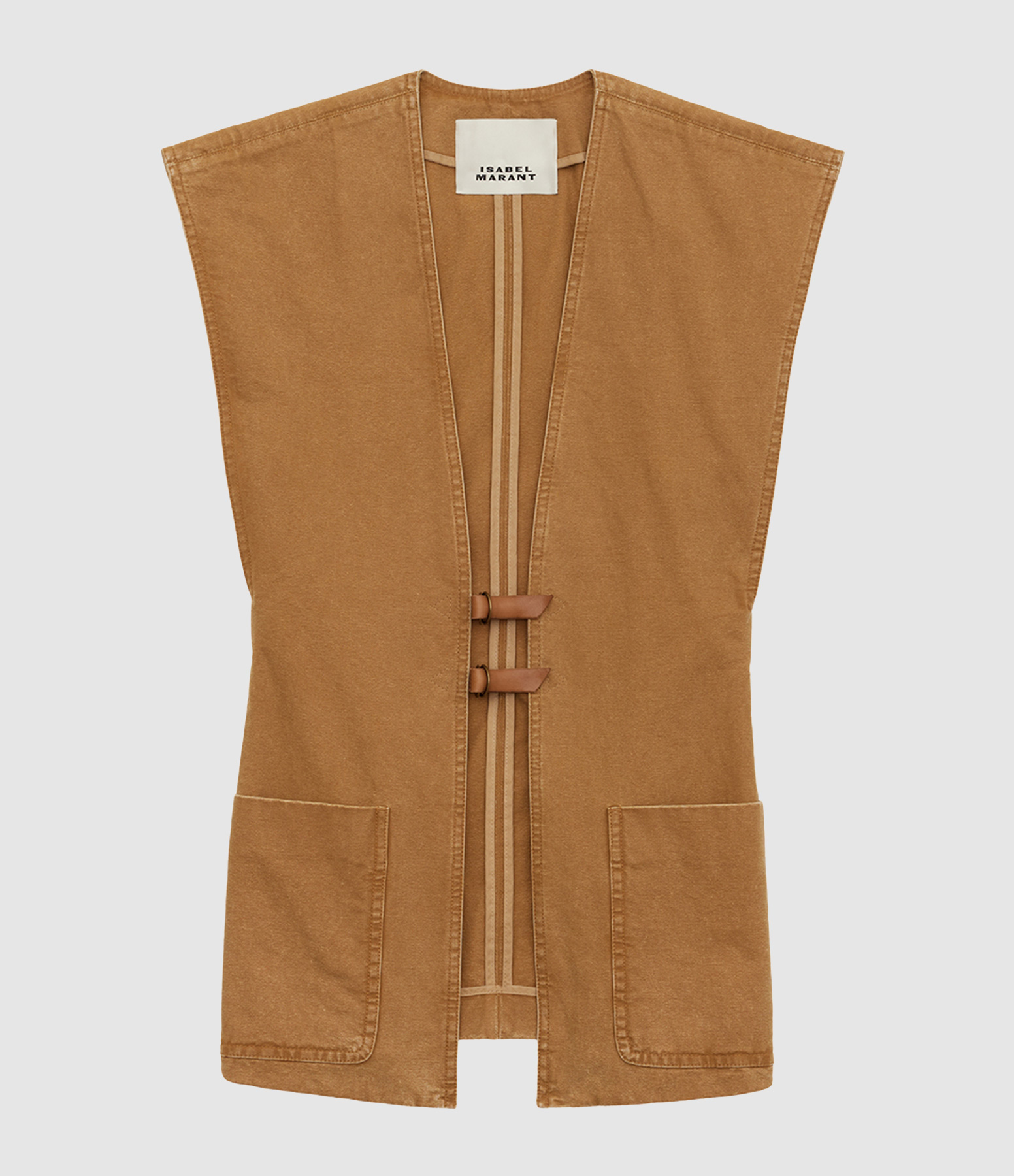 ISABEL MARANT - Poncho Falila Marron