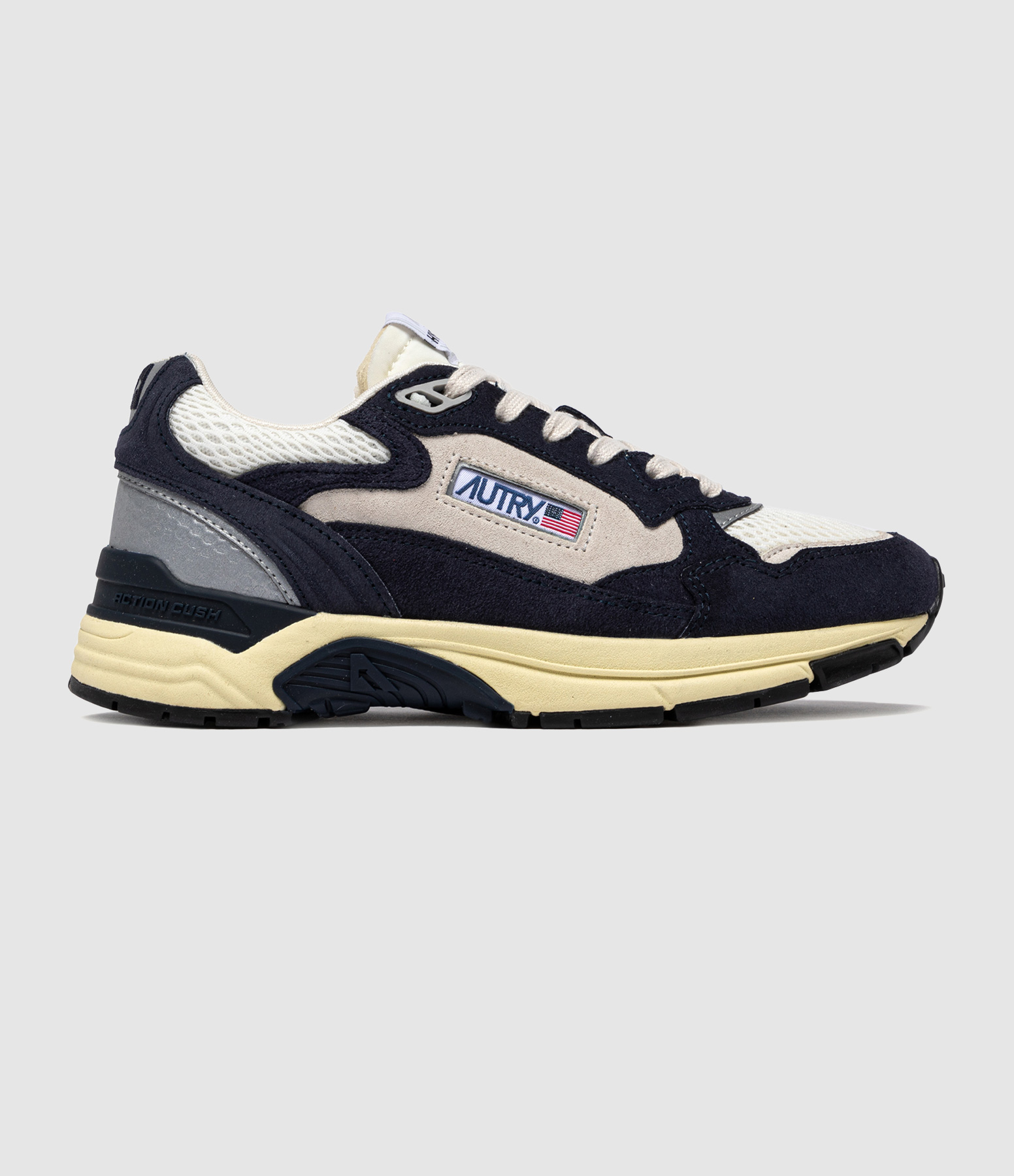 AUTRY - Baskets Hyperway Low Homme Suebic Mesh Spblu Silv