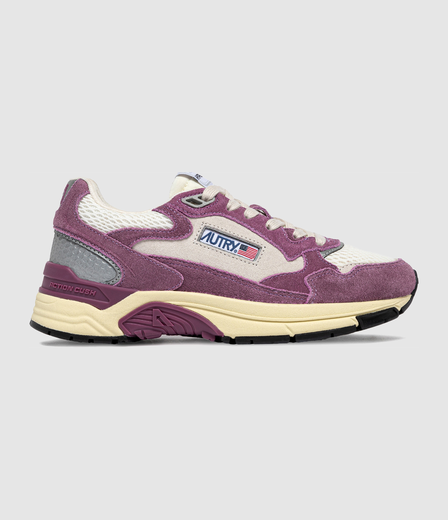 AUTRY - Baskets Hyperway Low Suebic Mesh Floren Silver