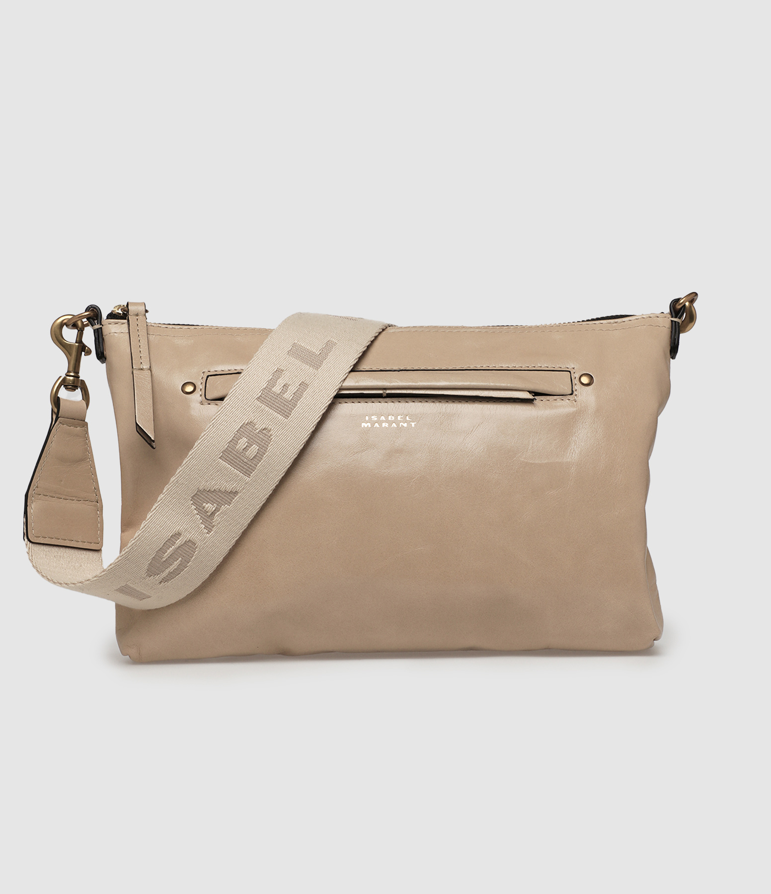 ISABEL MARANT - Sac Bandoulière Nessah Sand
