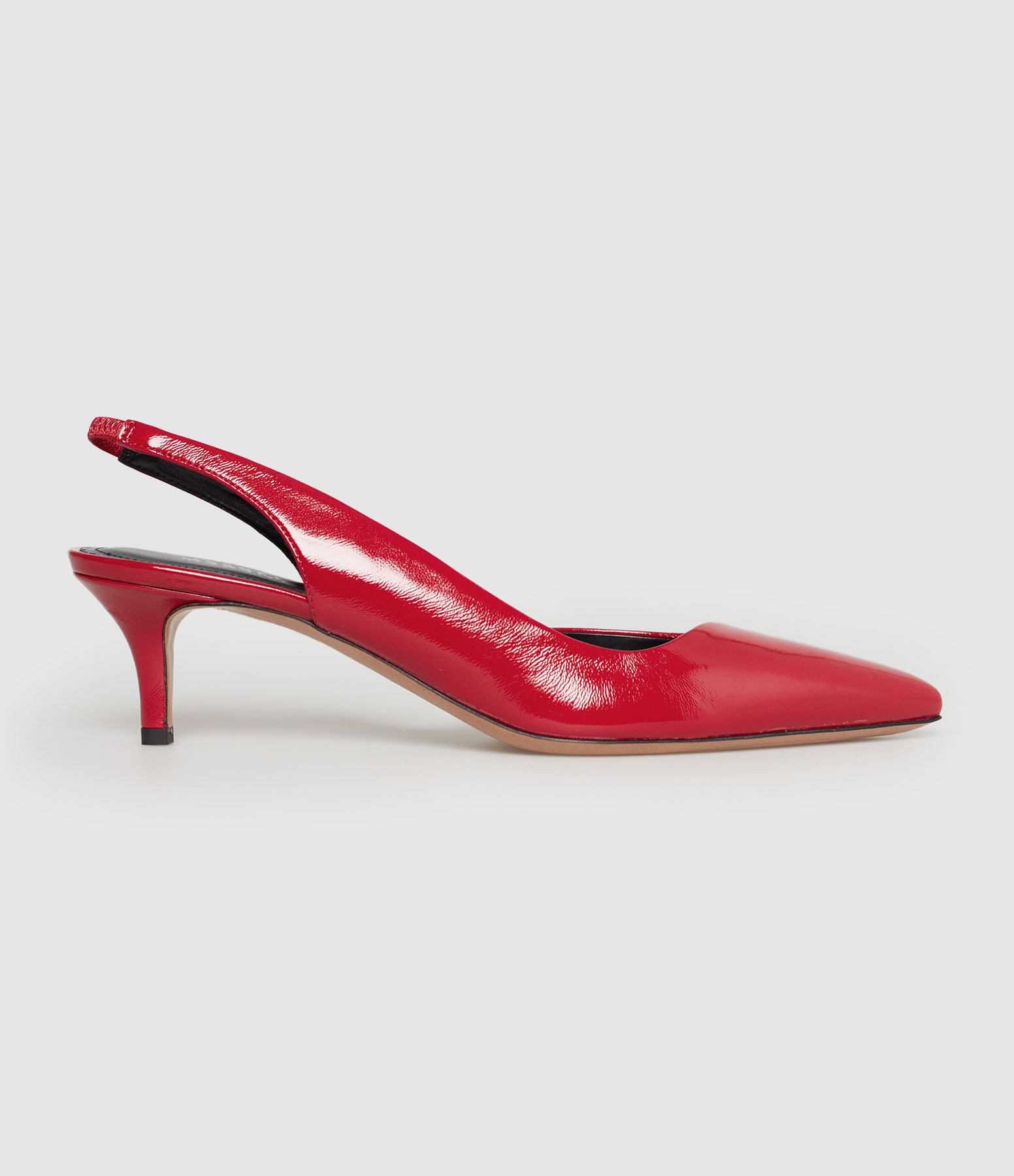ISABEL MARANT - Escarpins Piery Cuir Rouge