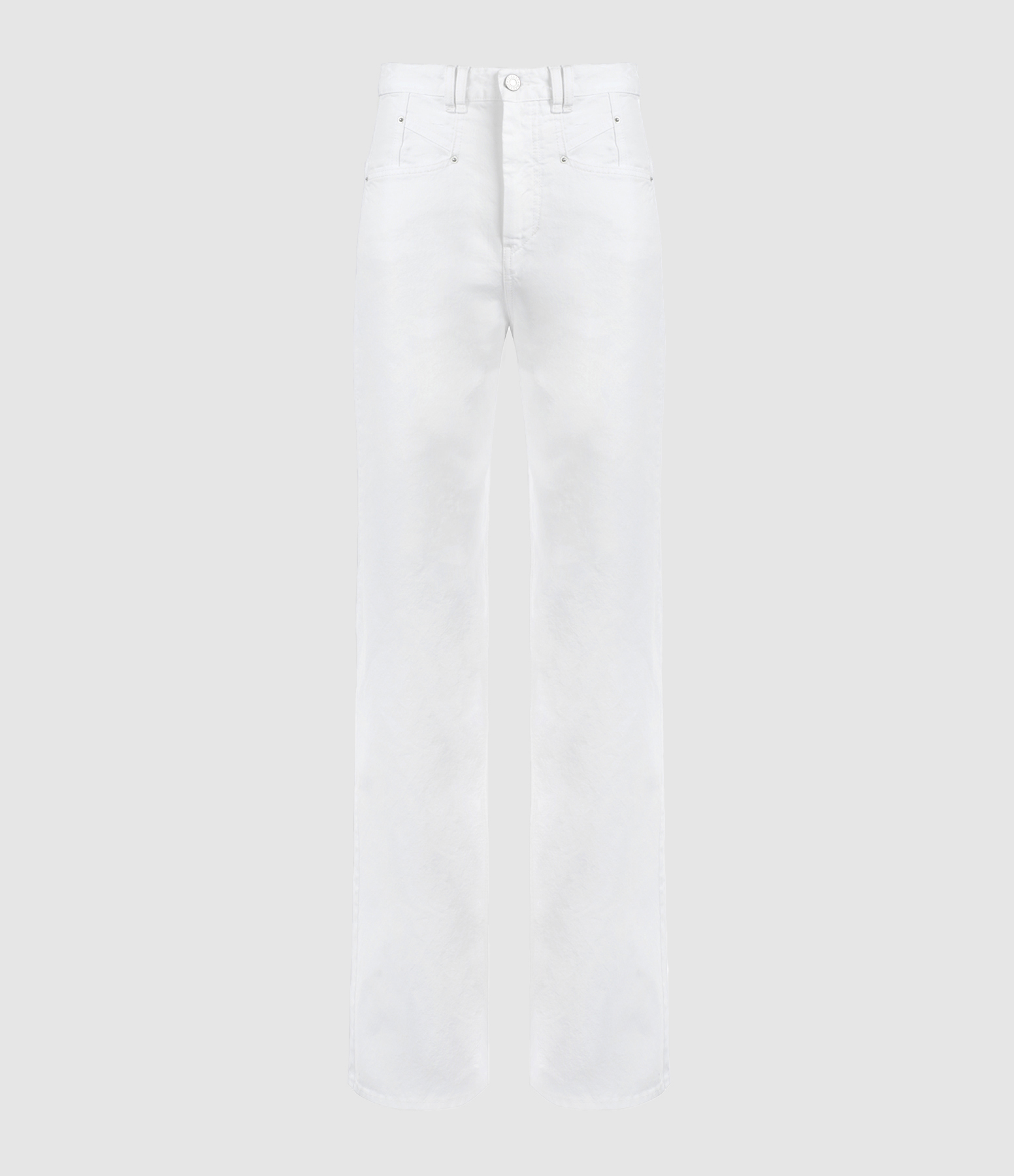 ISABEL MARANT - Jean Lemony Denim Blanc