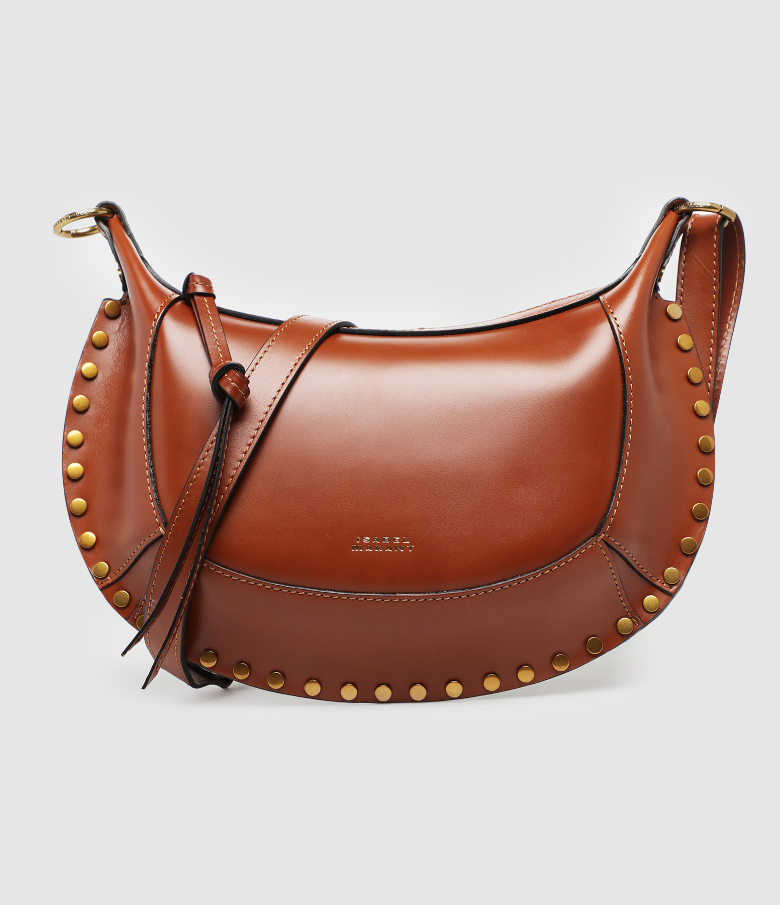 ISABEL MARANT - Sac à Main Oskan Moon Cognac