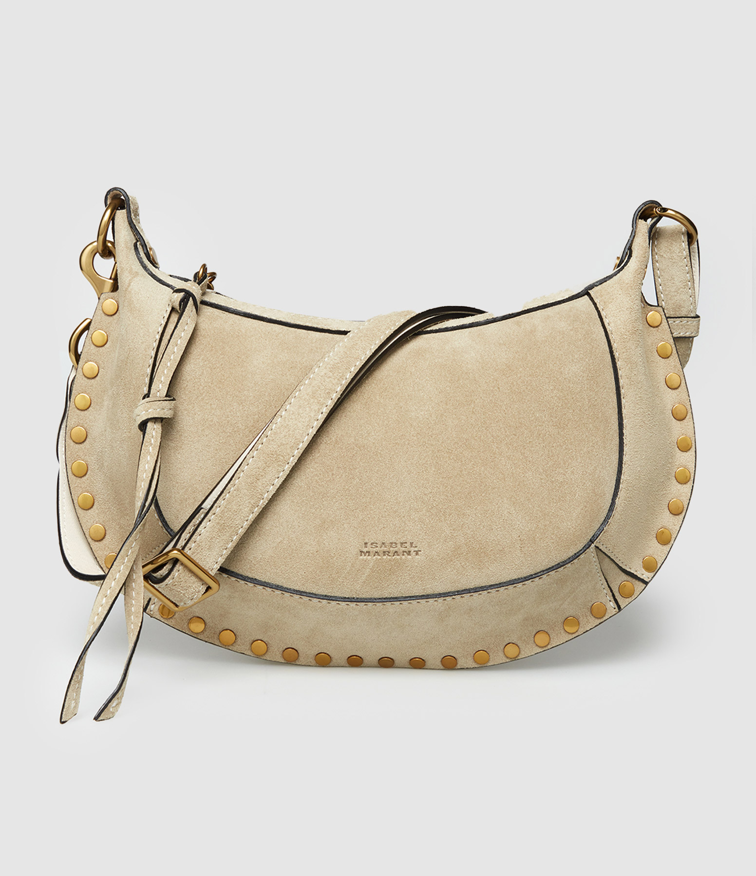 ISABEL MARANT - Sac Bandoulière Oskan Moon Sand