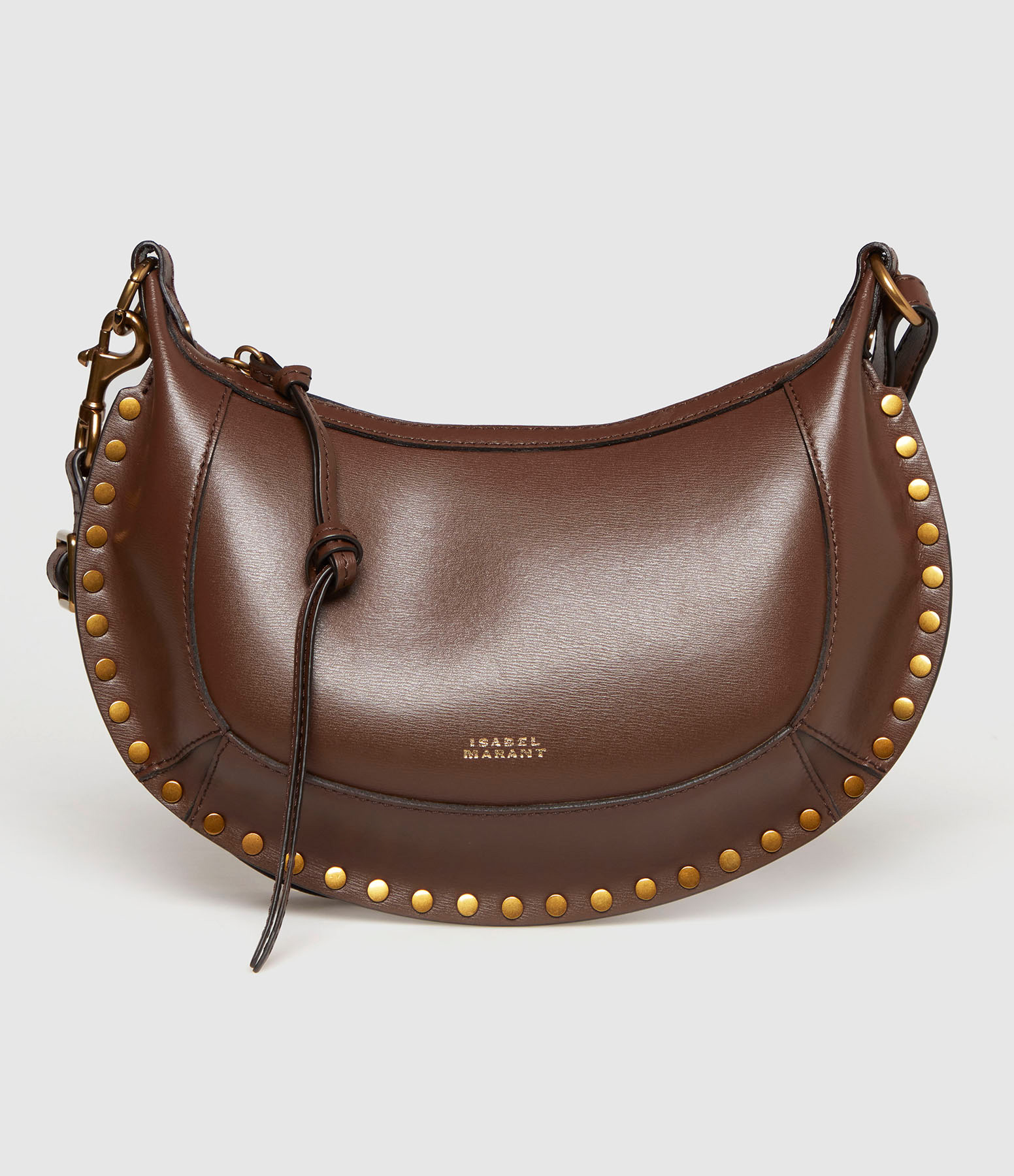 ISABEL MARANT - Porte Epaule Oskan Moon Coffee