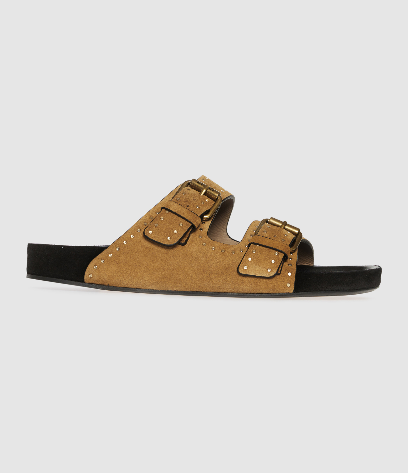 ISABEL MARANT - Sandales Lennyo Chestnut